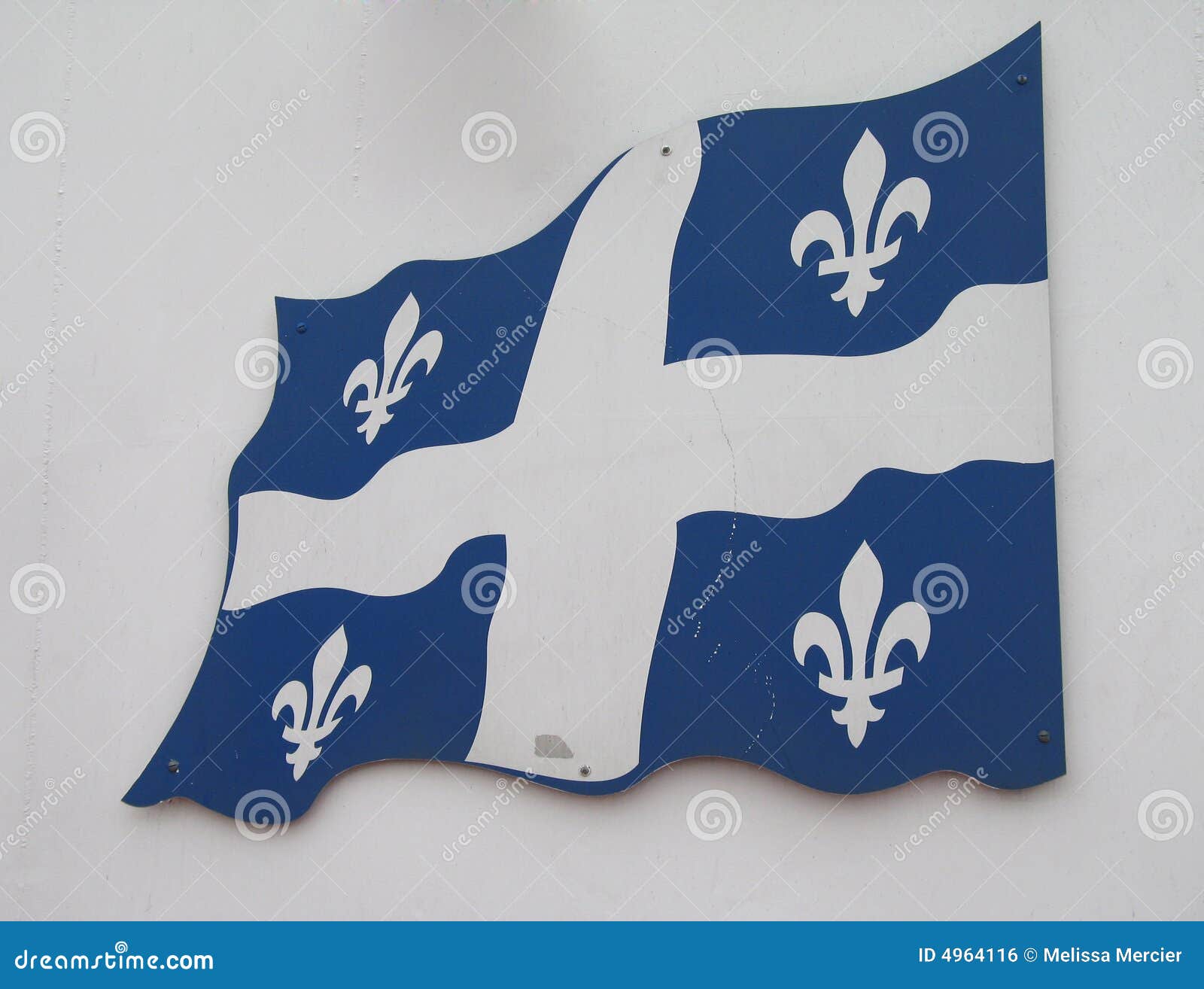 Quebec flag stock photo. Image of fleur, white, blue, painted - 4964116