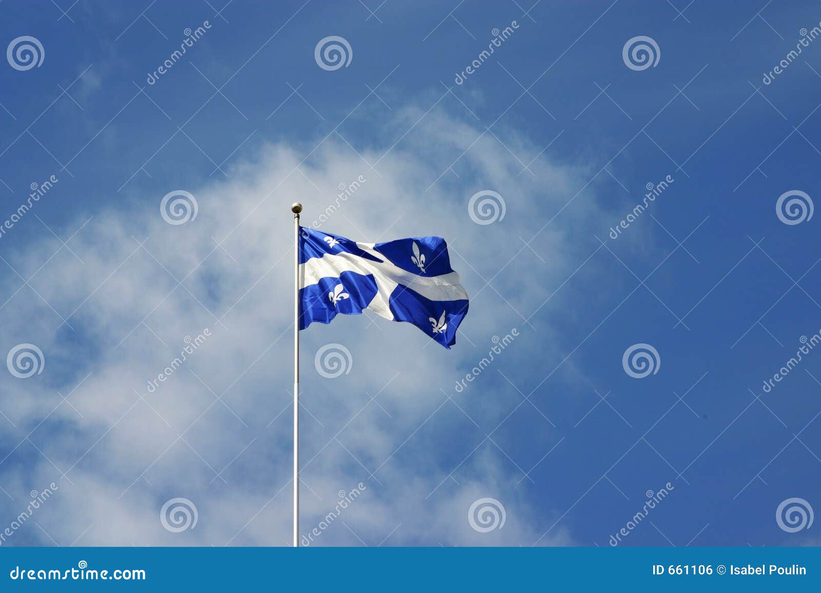Quebec flag stock photo. Image of color, white, space, blue - 661106