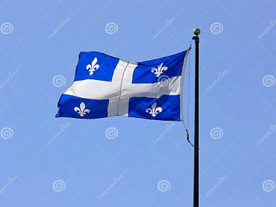 Quebec Flag stock image. Image of province, quebec, national - 787787