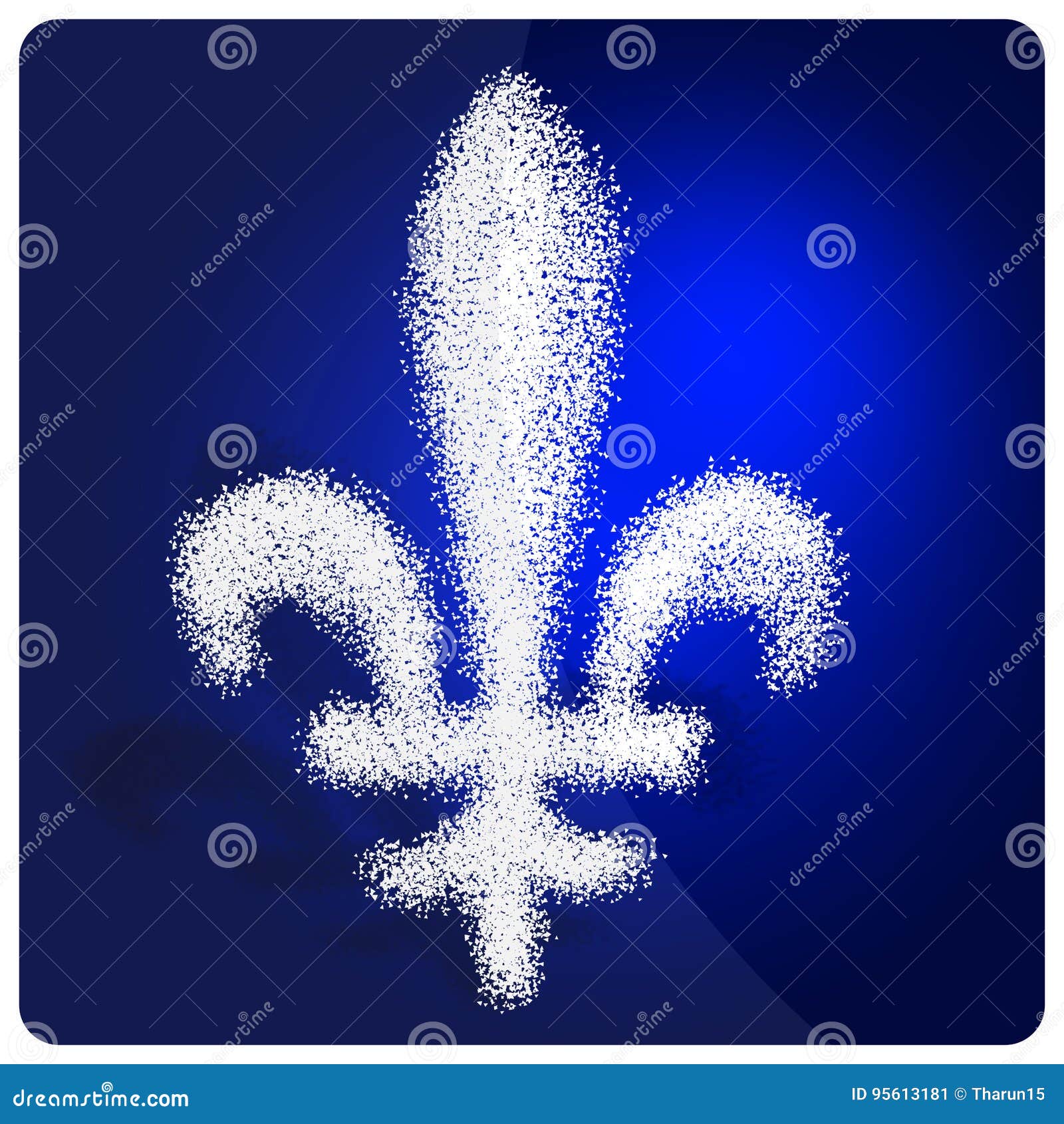 Quebec flag symbol stock illustration. Illustration of flag - 95613181