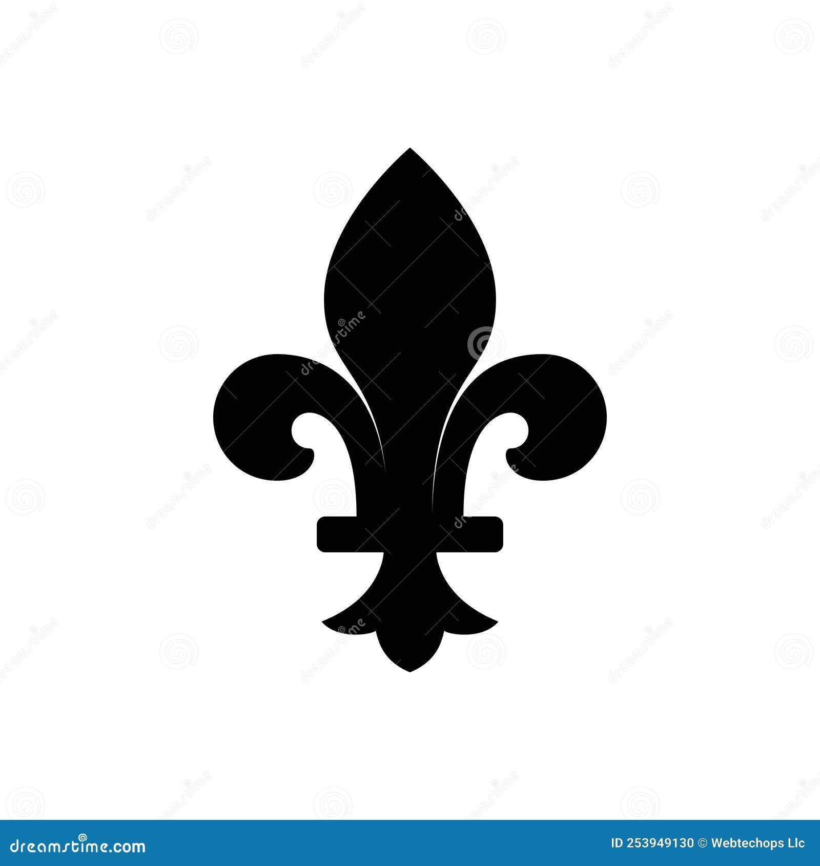Quebec Map With Fleur De Lys Emblem Vector Illustration | CartoonDealer ...
