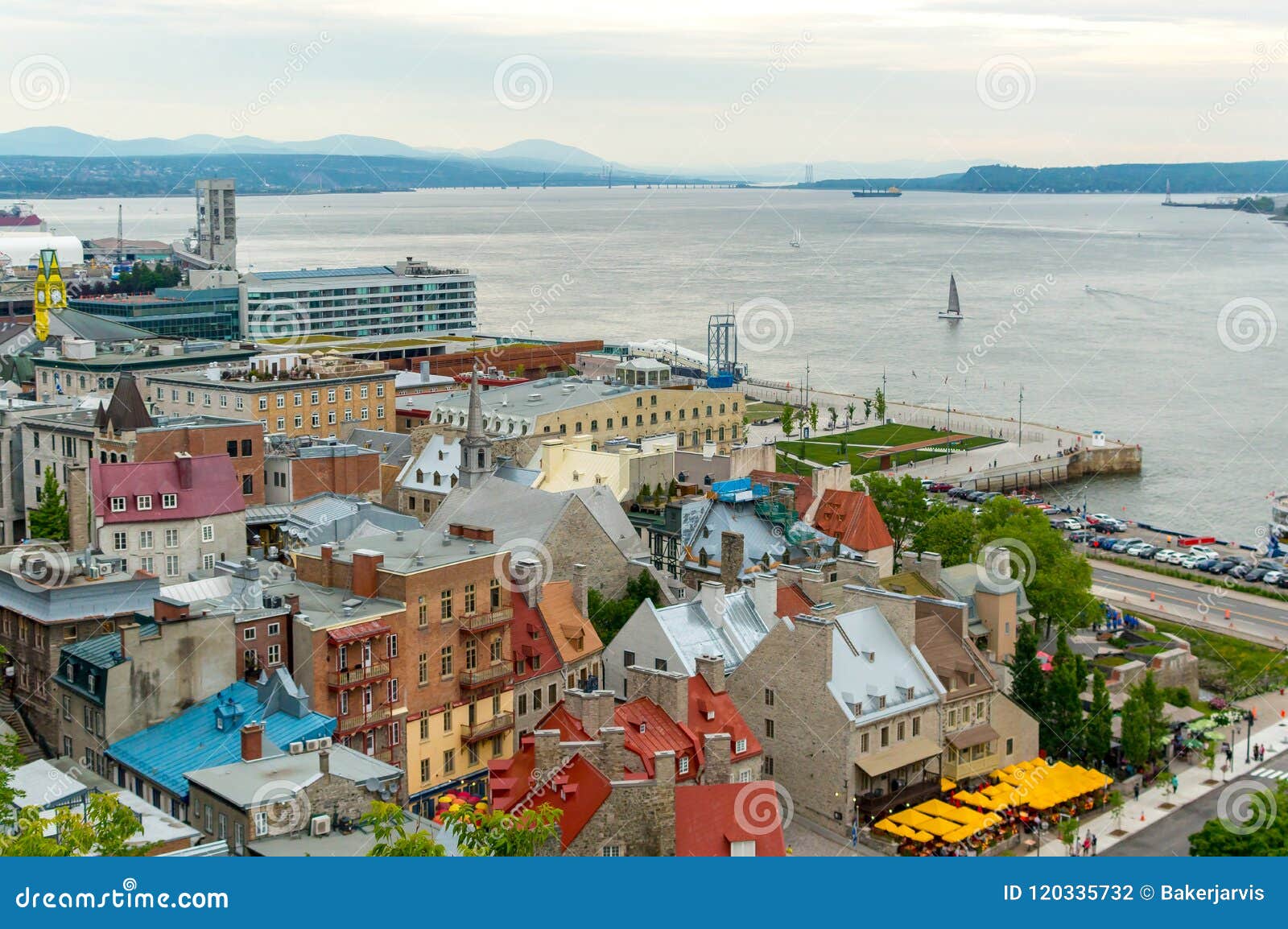 Quebec Old Port in Quebec City Stock Photo - Image of canada, urban ...
