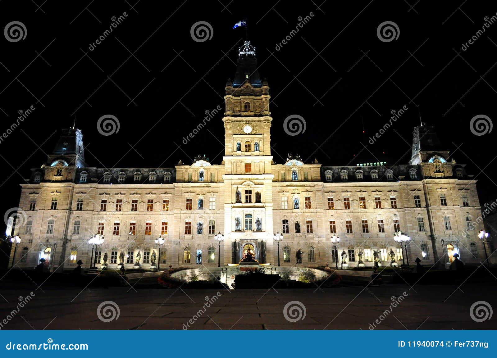 Quebec Parliament stock photo. Image of travel, building - 11940074