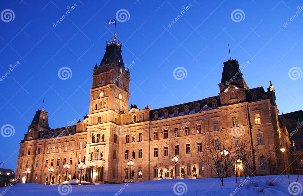 Quebec Parliament stock image. Image of assemble, canada - 8412859