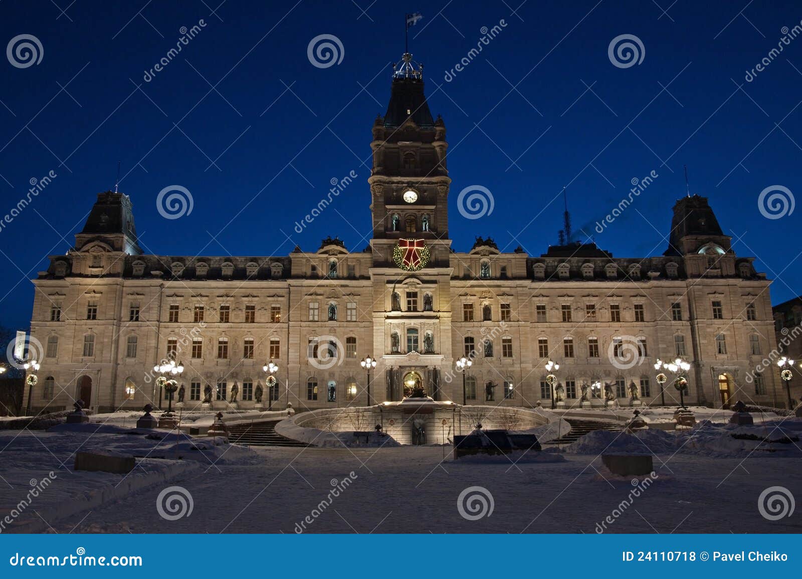 Quebec parliament building stock photo. Image of legislature - 24110718