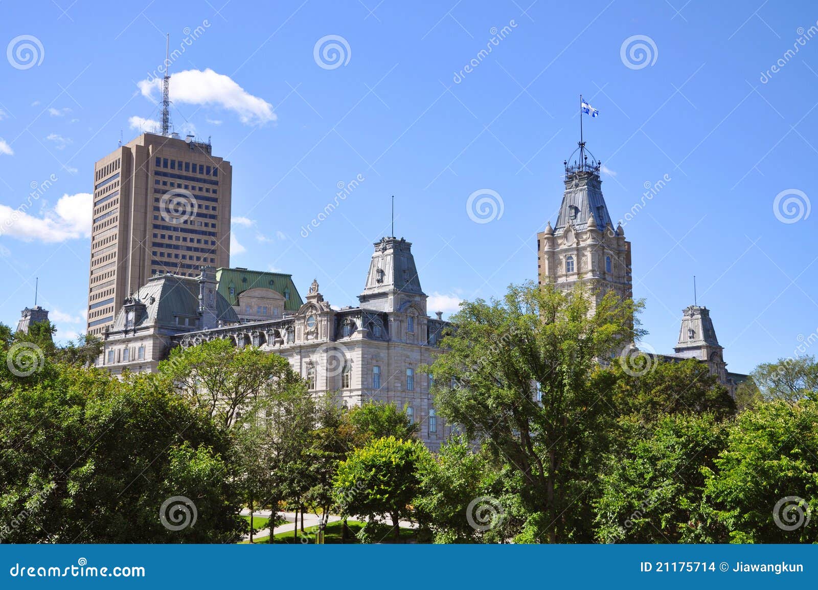 Quebec Parliament Building, Quebec City Stock Photo - Image of peace ...