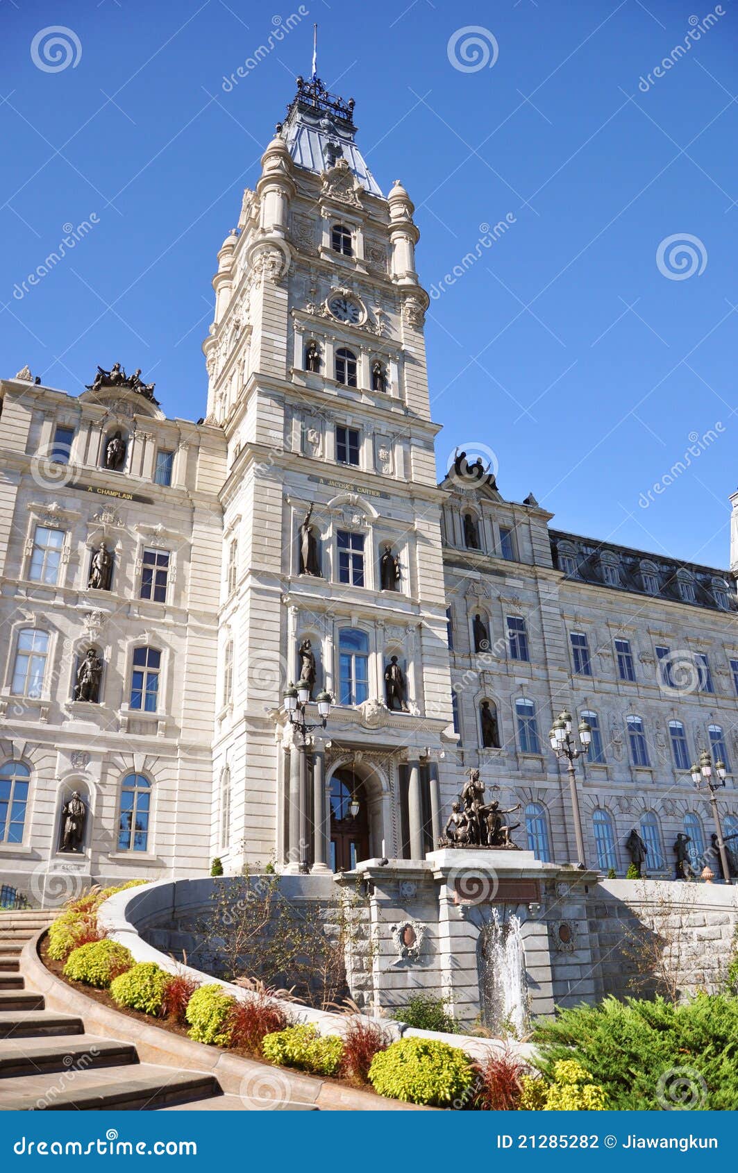 Quebec Parliament Building, Quebec City Stock Photo - Image of ...