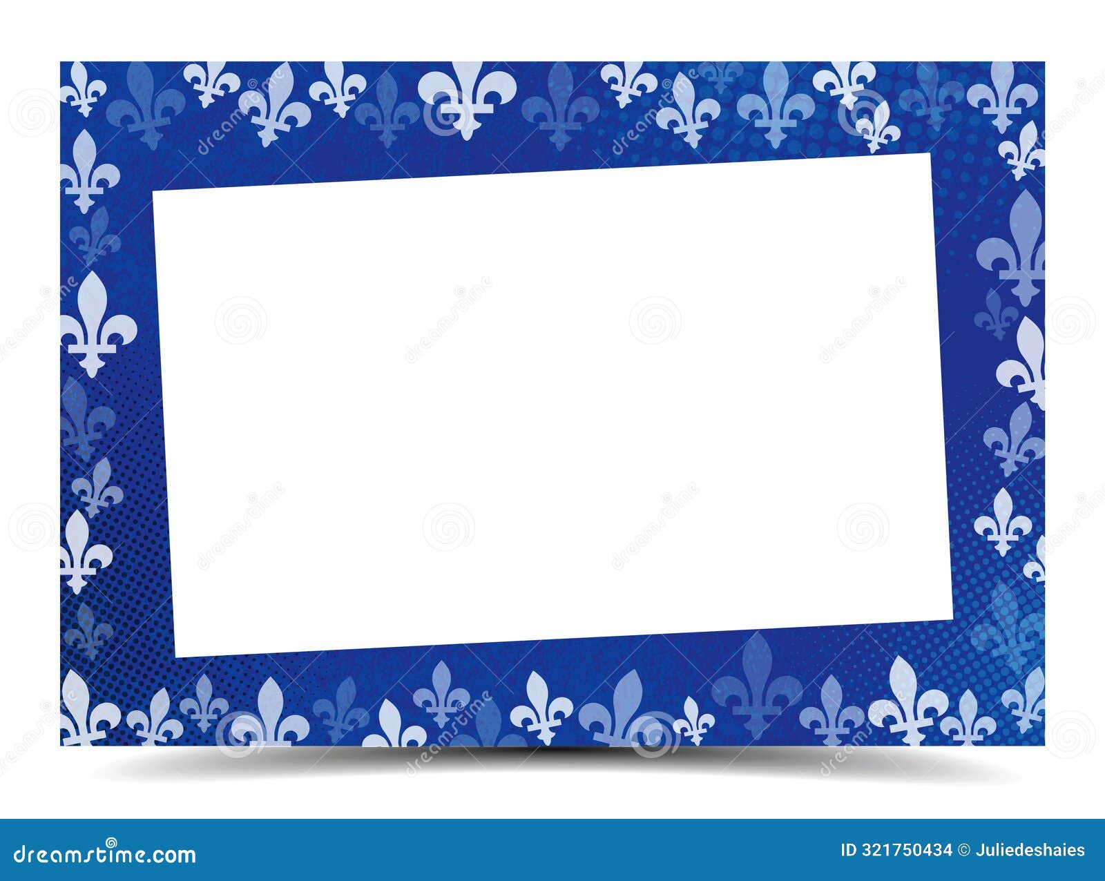 Quebec Province Symbol Picture Frame Design Stock Vector - Illustration ...
