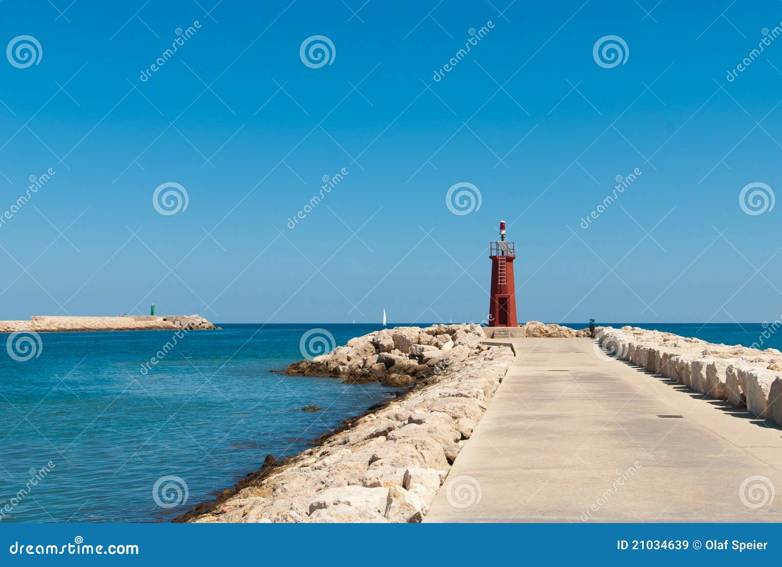 Quebra-mar do porto imagem de stock. Imagem de toupeira - 21034639