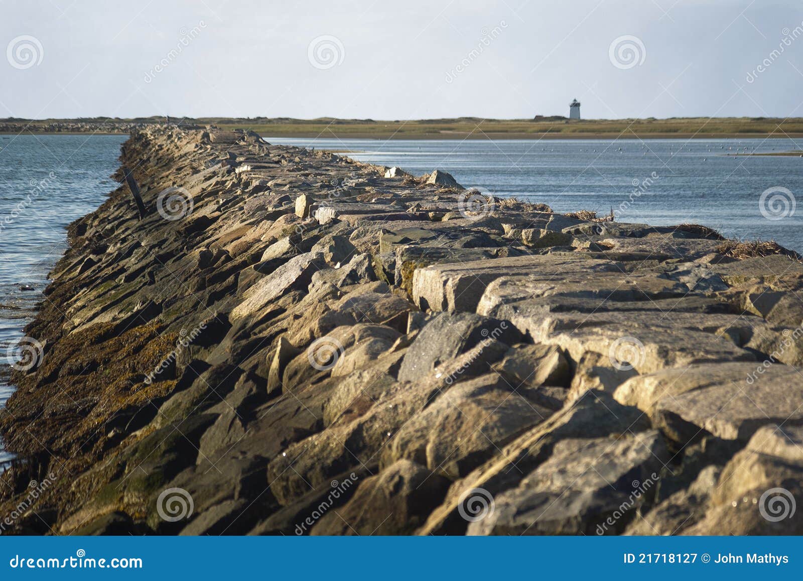 Quebra-mar em Provincetown imagem de stock. Imagem de oceano - 21718127
