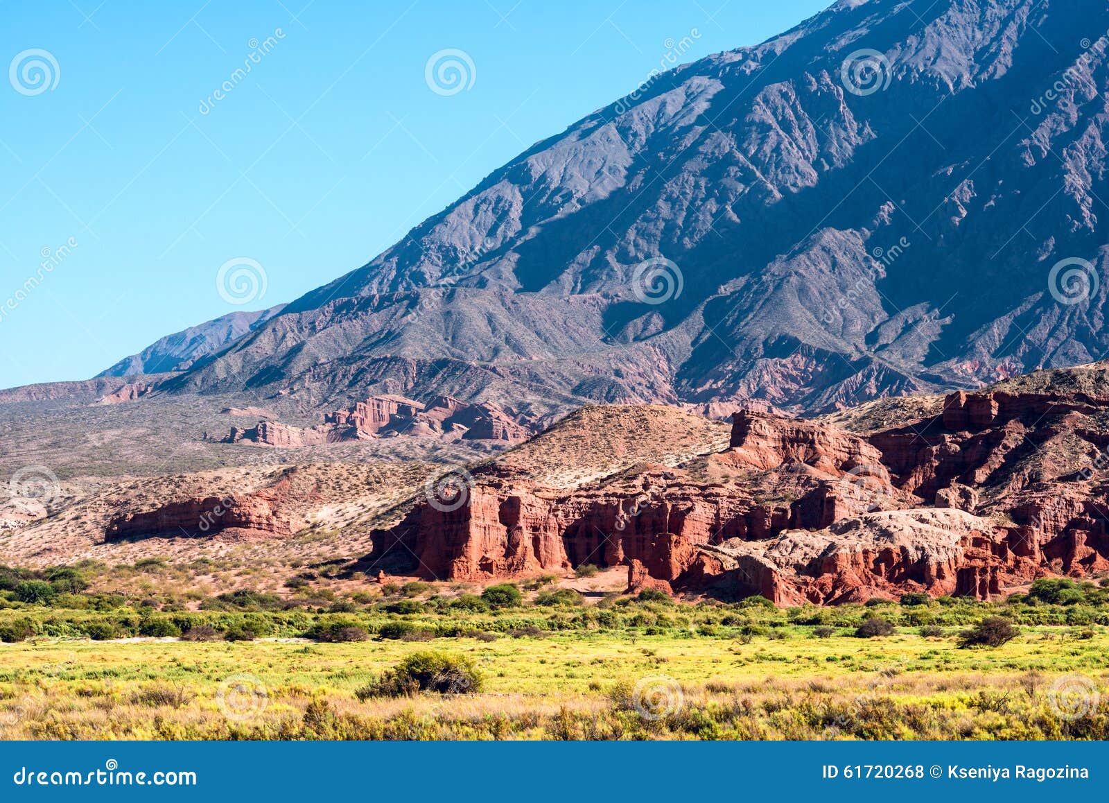 Quebrada De Cafayate Valley Stock Photo | CartoonDealer.com #131489304