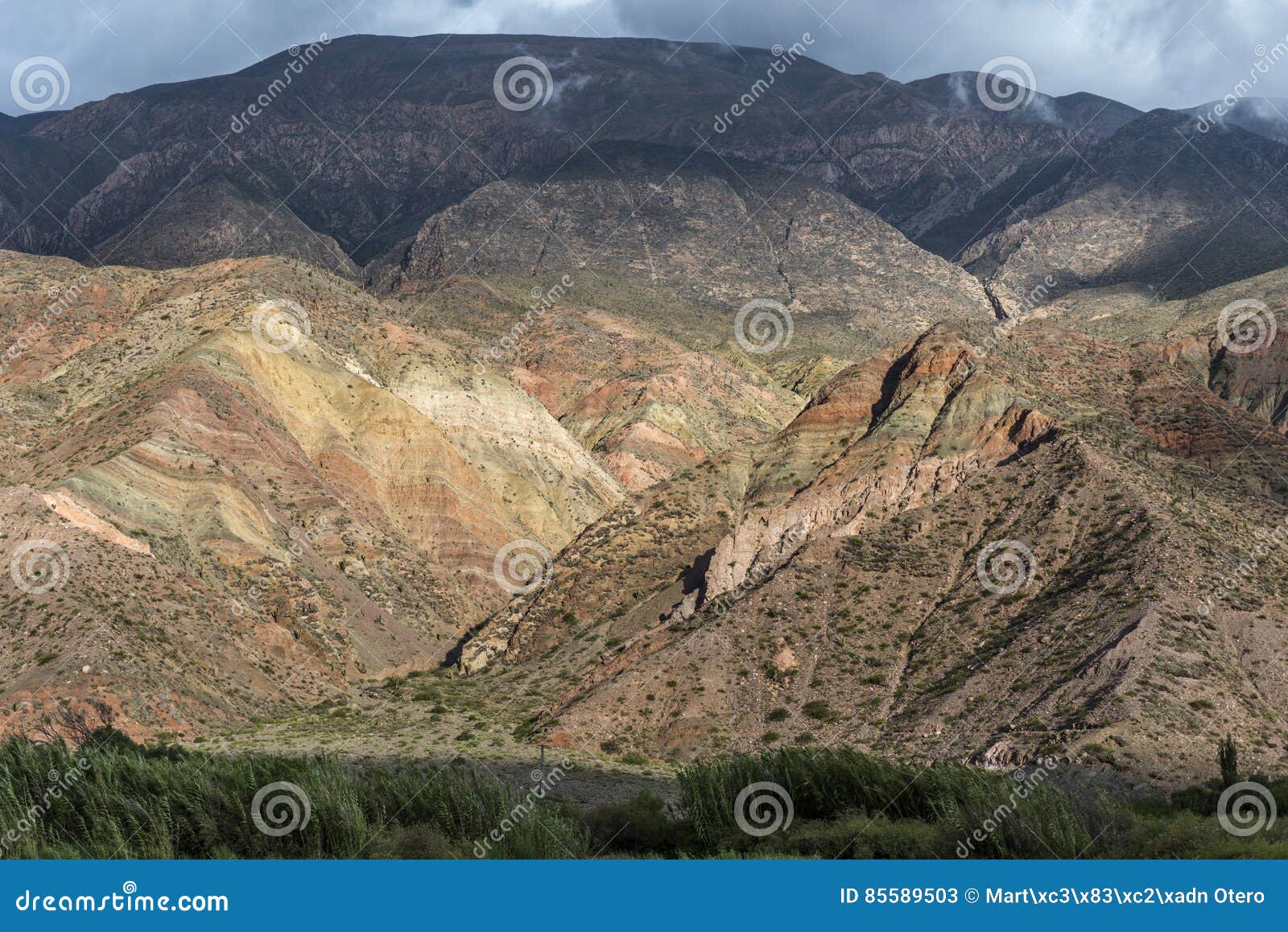 Quebrada de Humahuaca imagen de archivo. Imagen de verde - 85589503