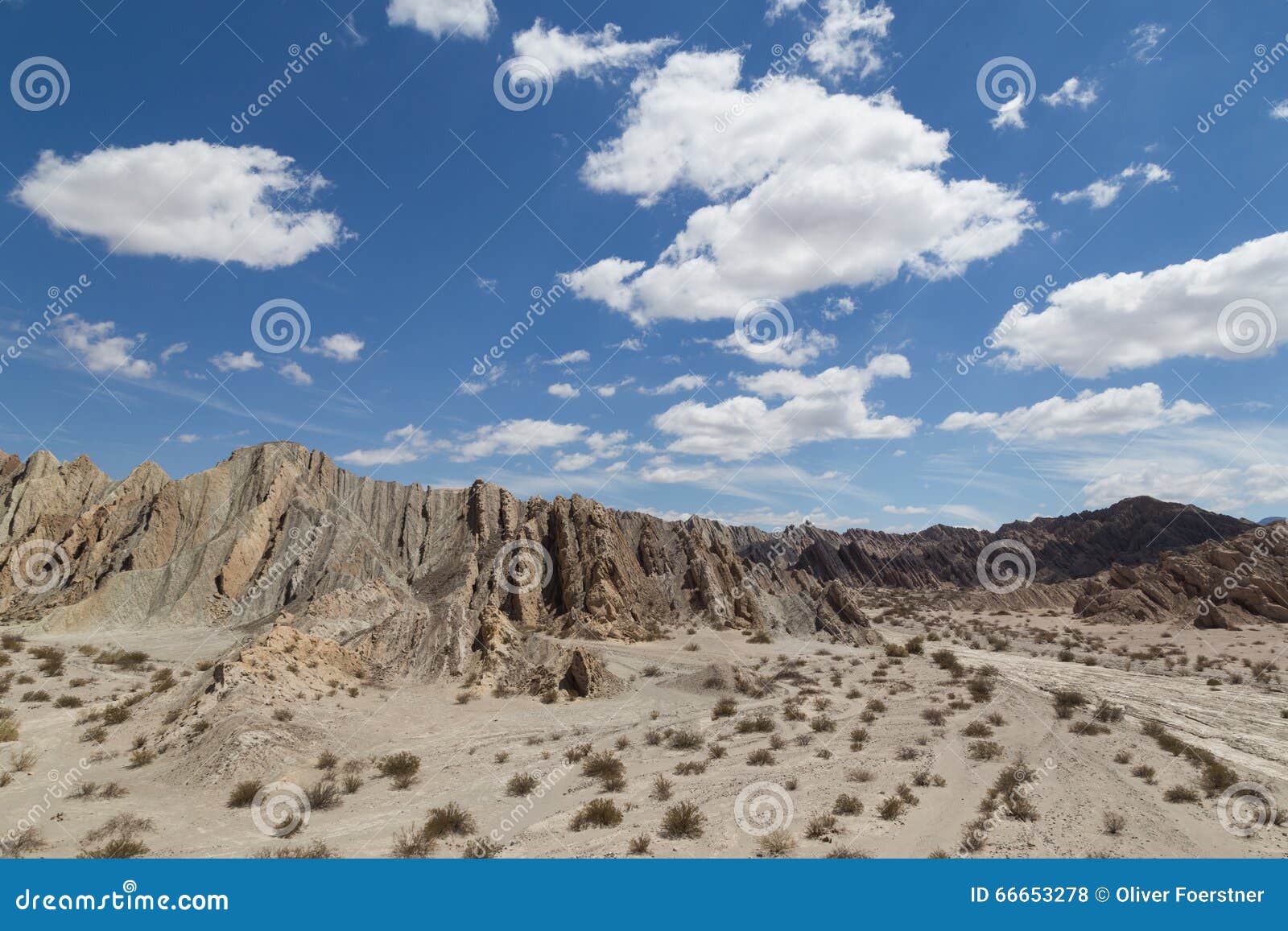 Quebrada De Las Flechas in Northwest Argentina Stock Photo - Image of ...