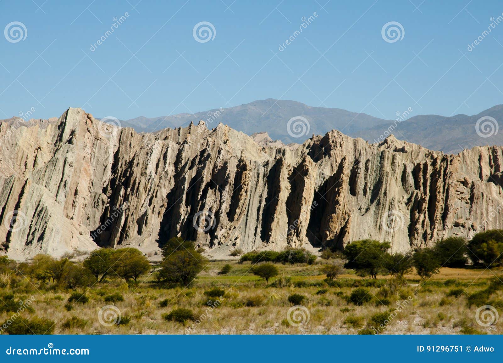 Quebrada De Las Flechas - Salta - La Argentina Imagen de archivo ...