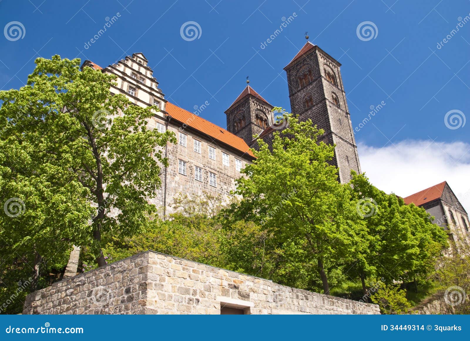 Quedlinburg, Alemania foto de archivo. Imagen de mencionado - 34449314