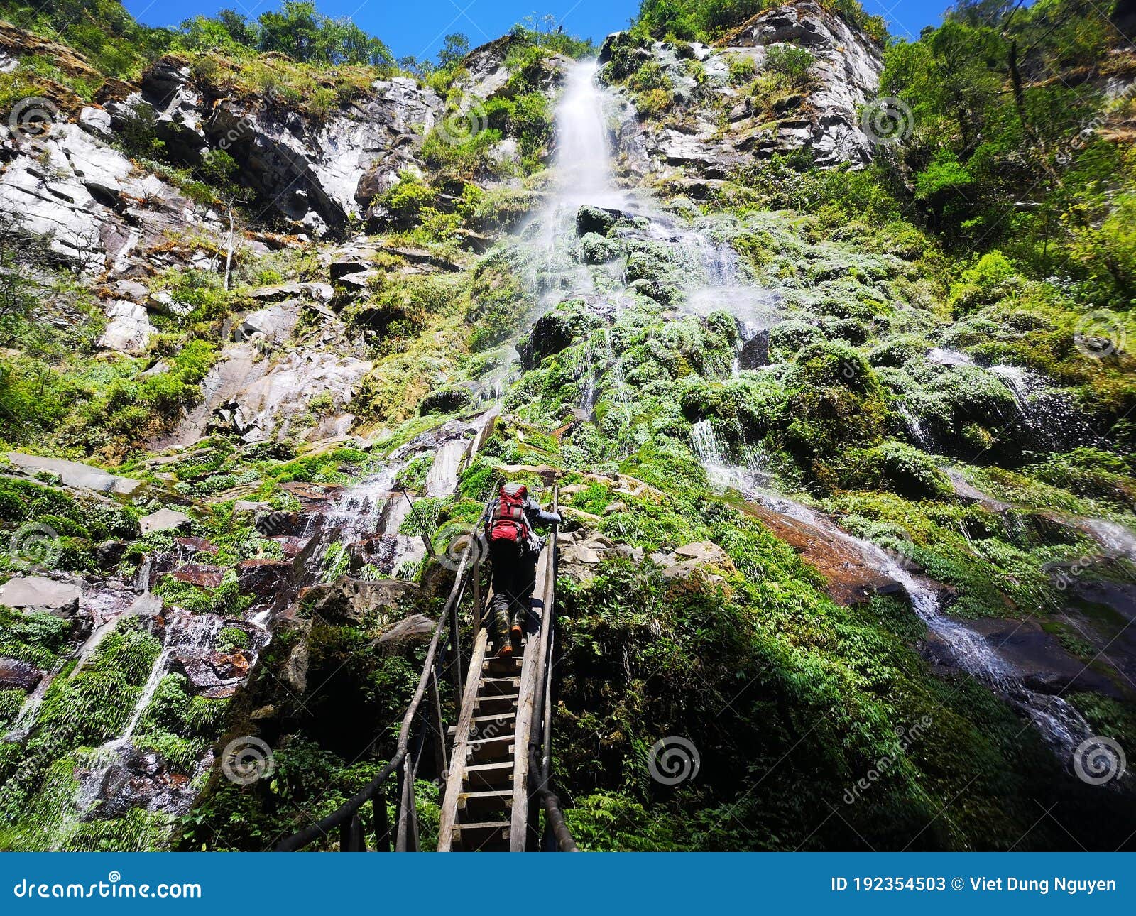 Queen Bee Waterfall in Lao Cai, Viet Nam Editorial Stock Photo - Image ...