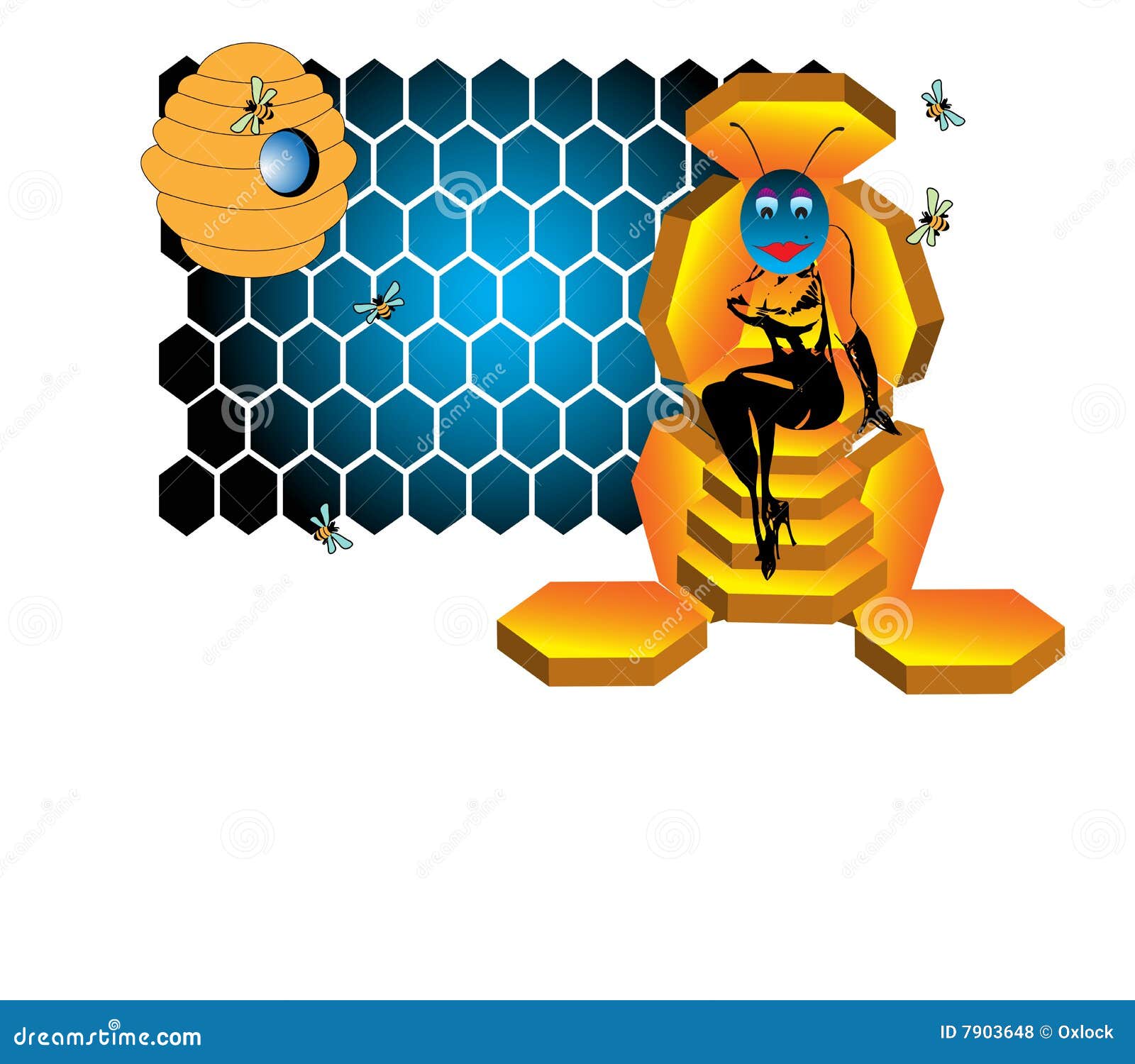 Bee Throne Stock Illustrations – 7 Bee Throne Stock Illustrations ...