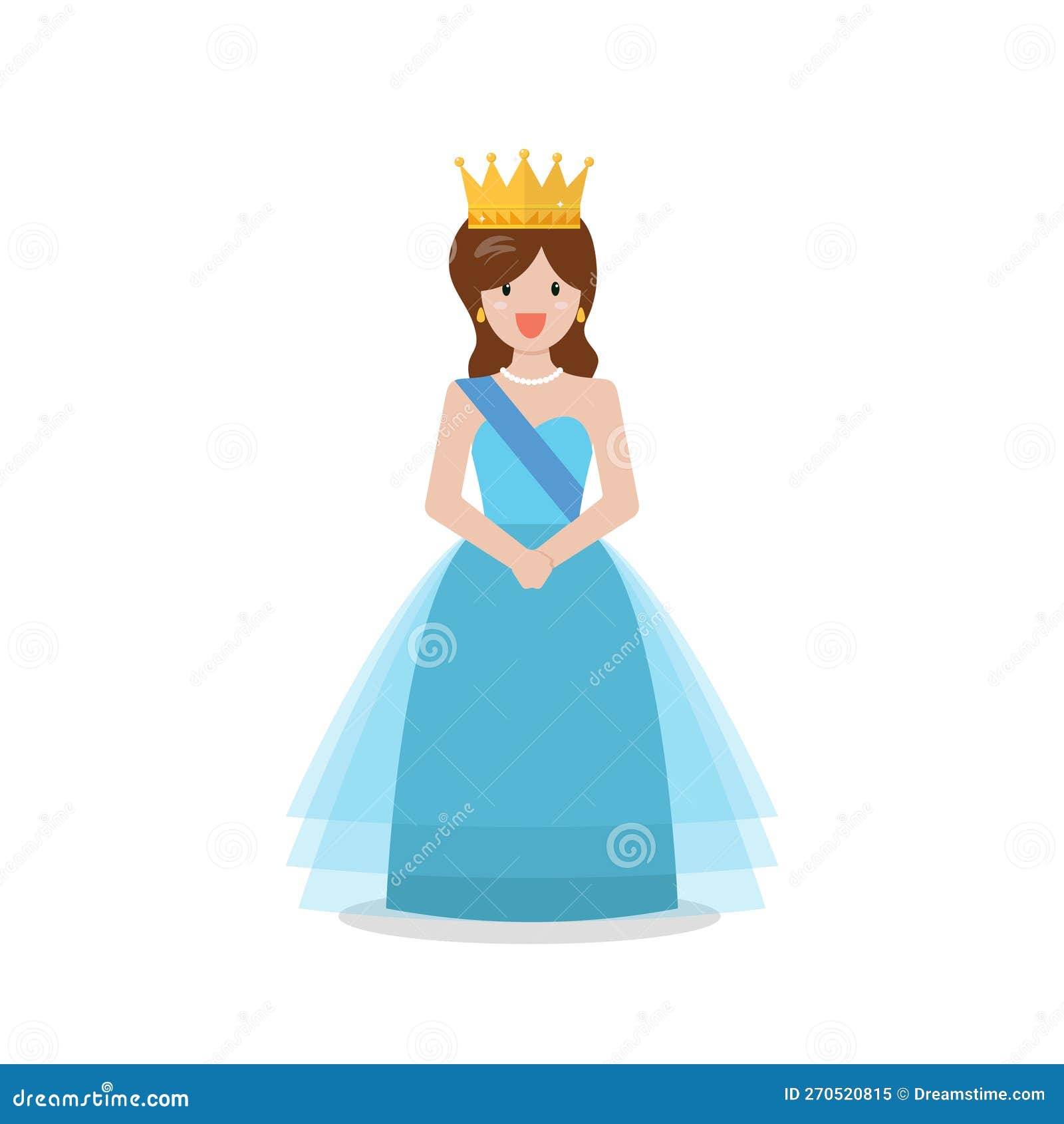 Queen Cartoon Character Isolated On White Background | CartoonDealer ...