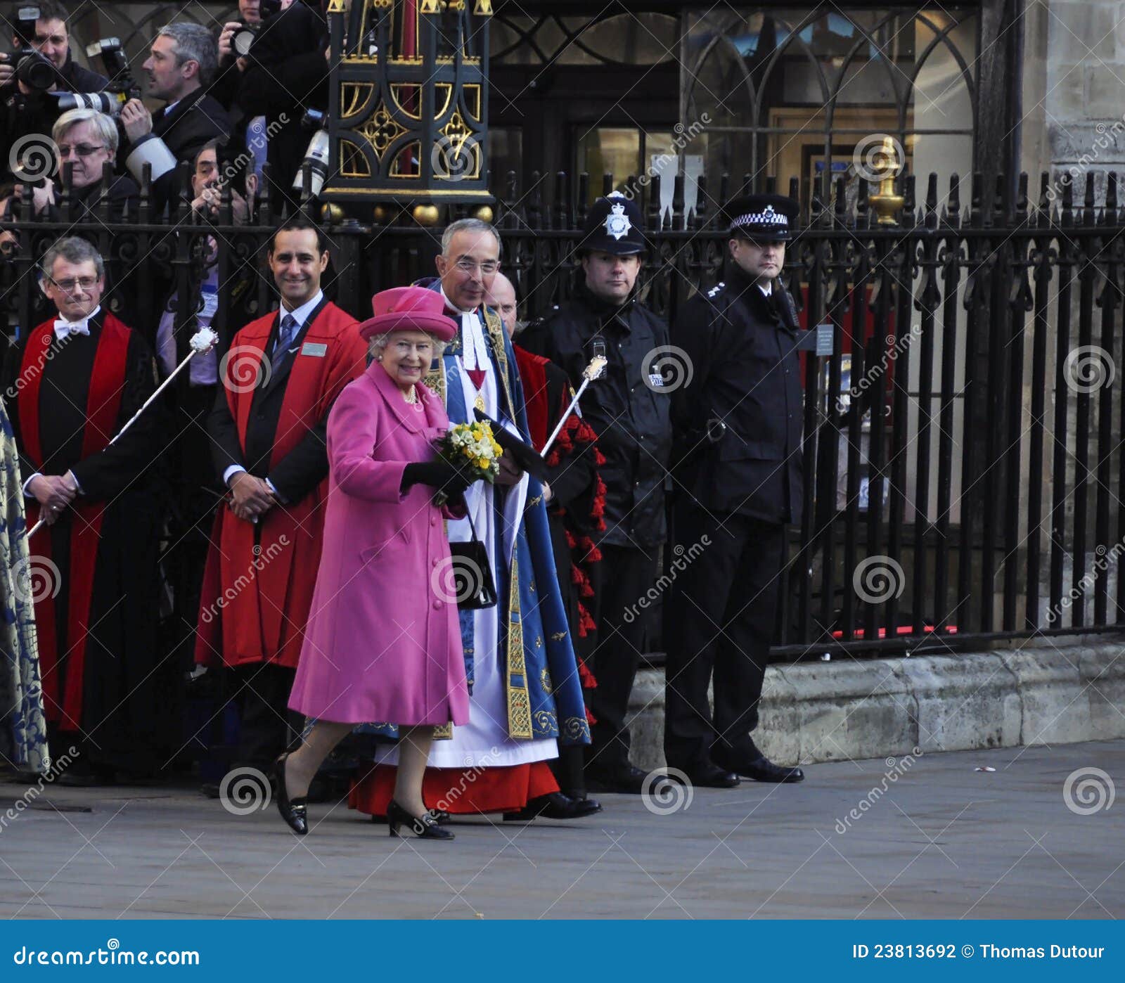 Queen Elizabeth II Marks Commonwealth Day Editorial Photography - Image ...
