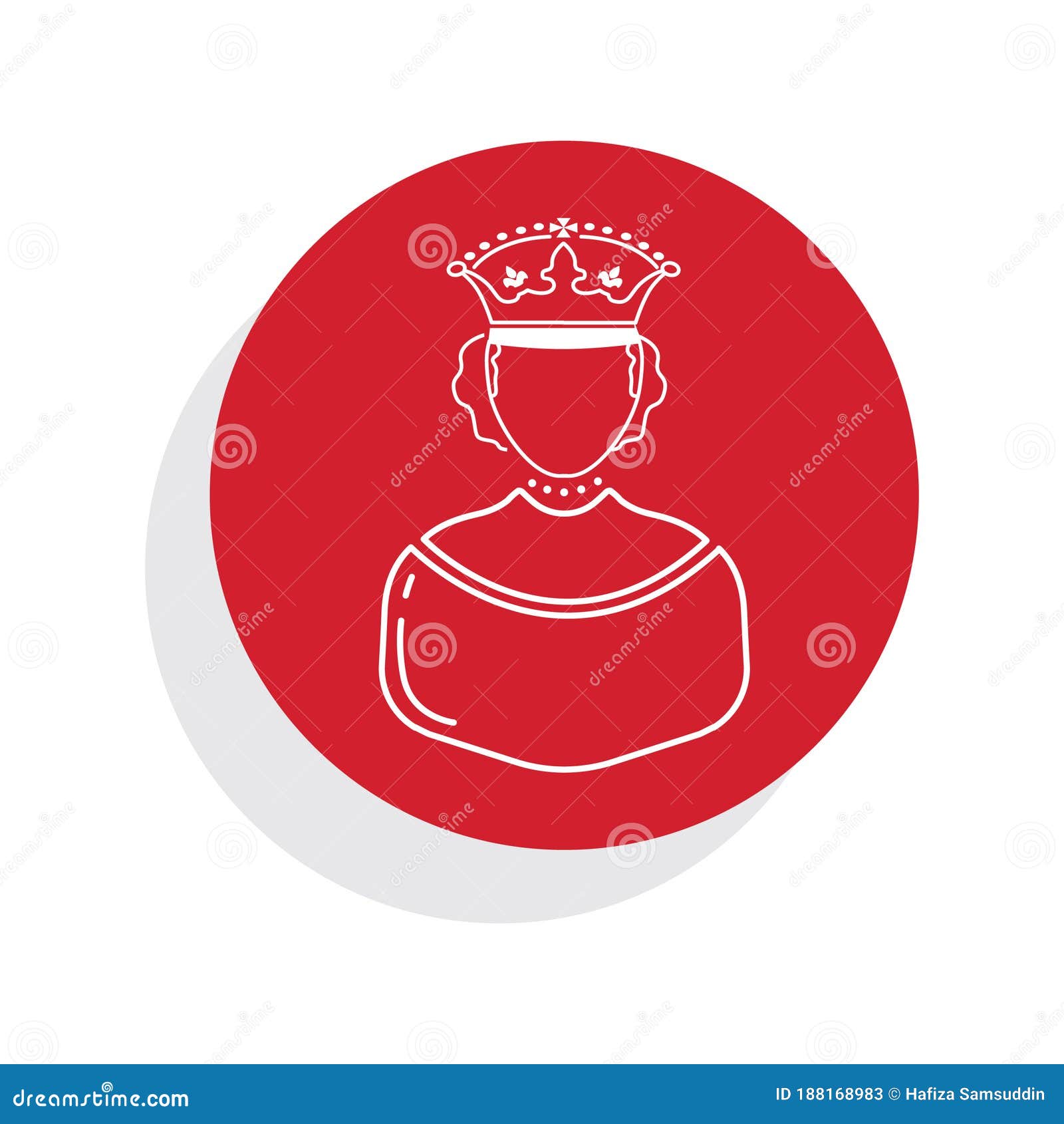 Queen Elizabeth. Vector Illustration Decorative Design Stock Vector ...