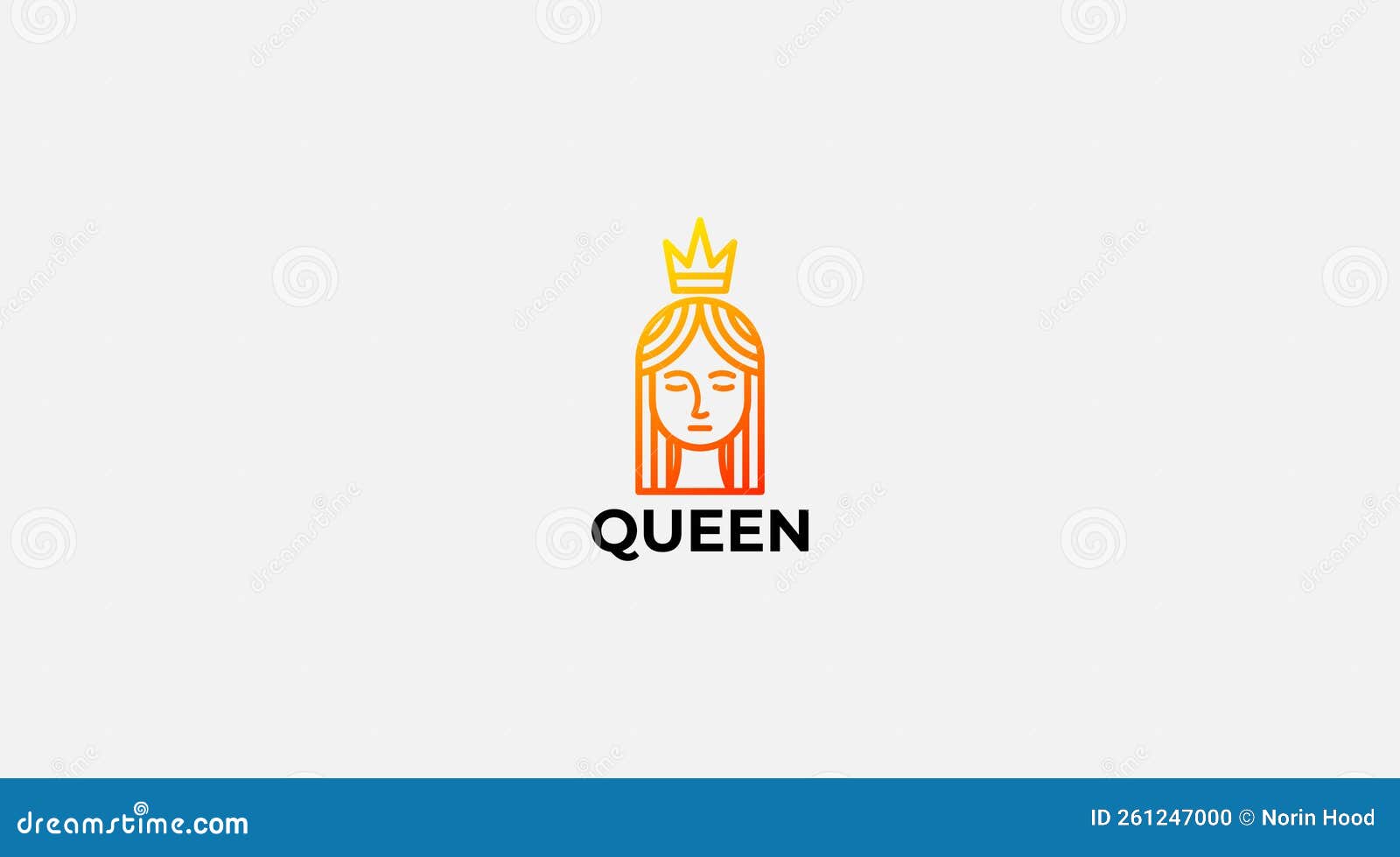 Queen Icon Logo Design Vector Template Stock Illustration ...