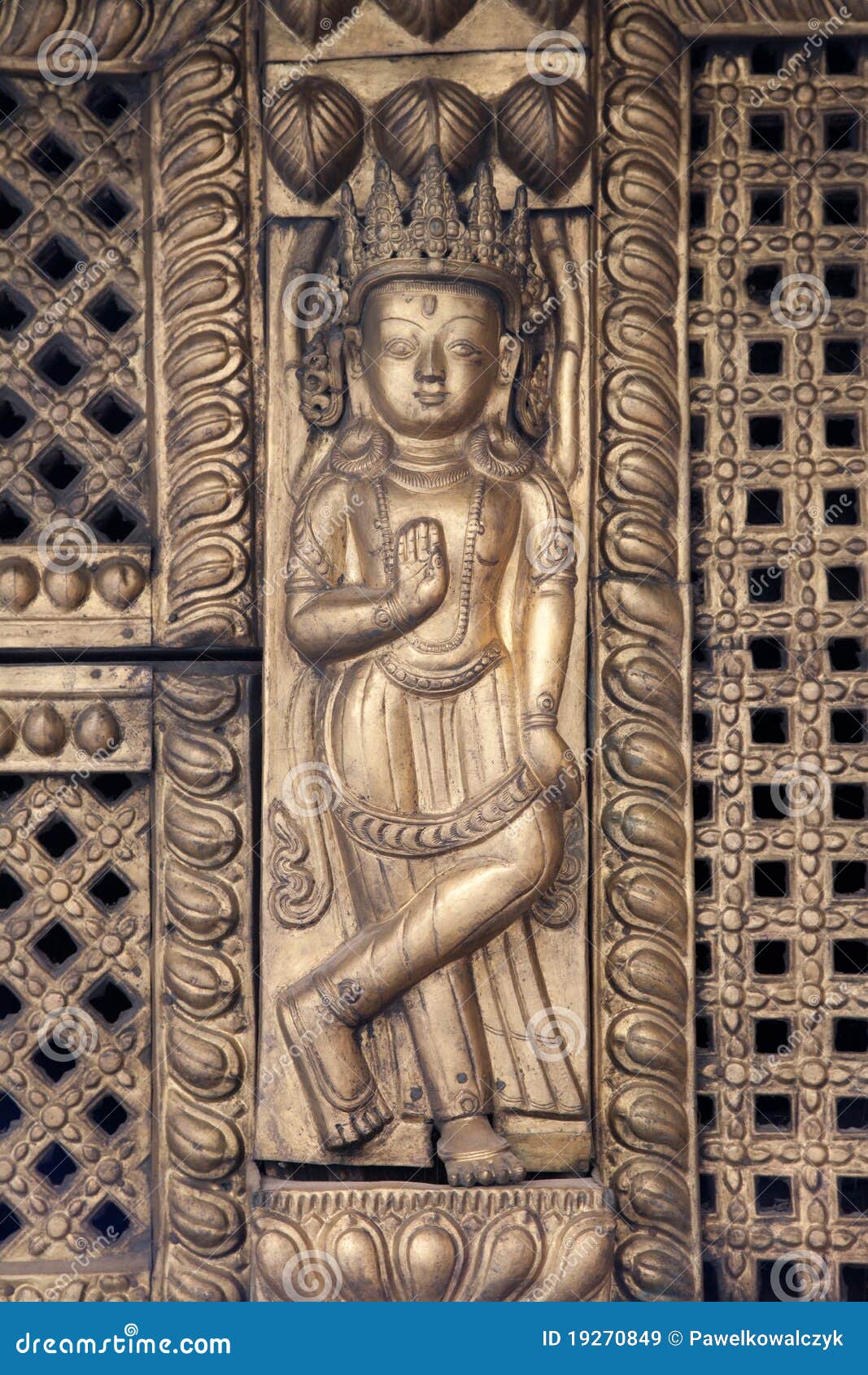 Queen Maya of Sakya stock image. Image of kathmandu, nepal - 19270849