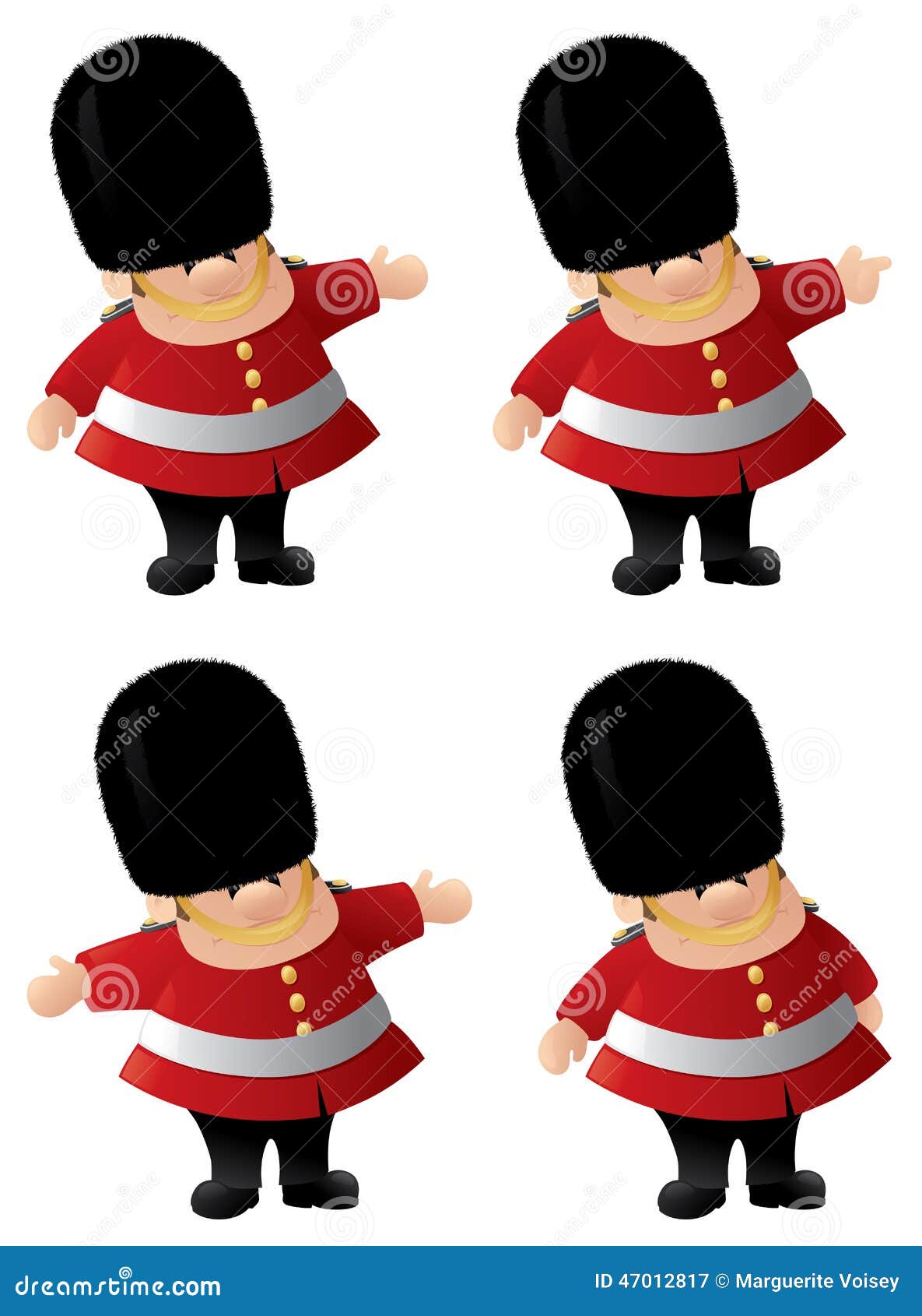 Queen s Guard stock vector. Illustration of military - 47012817