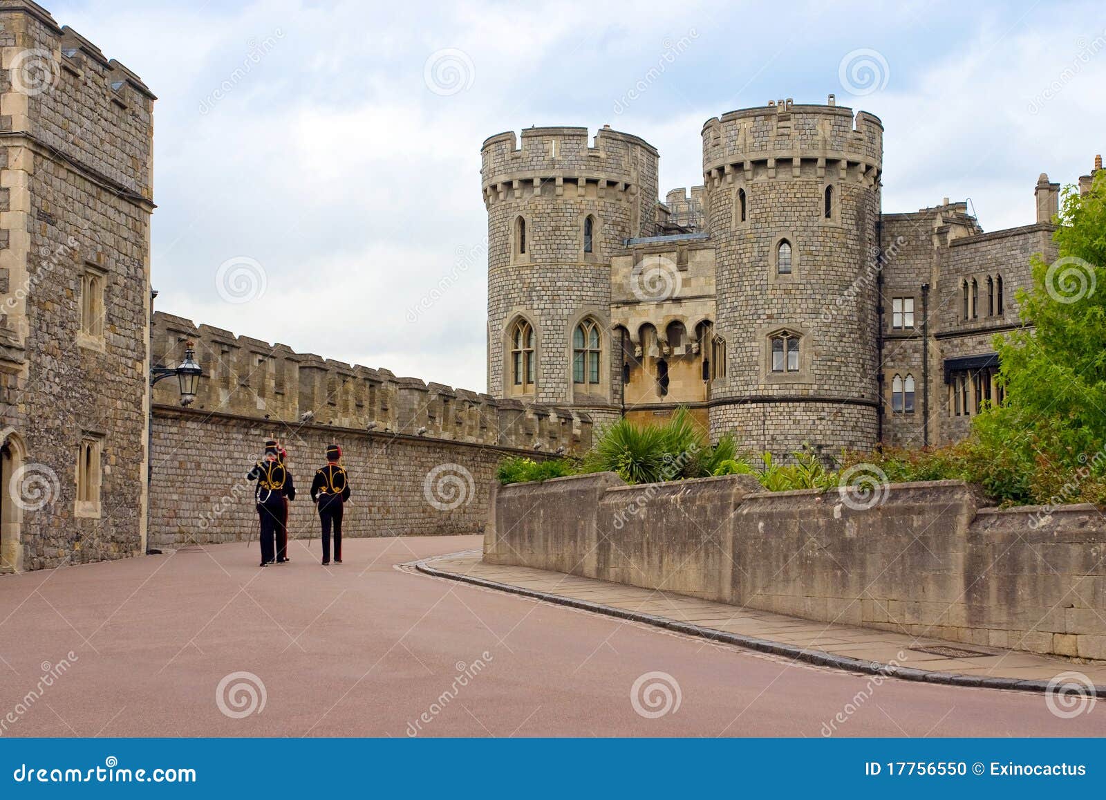 Queen S Guard Soldiers in Windsor Castle, UK Editorial Image - Image of ...