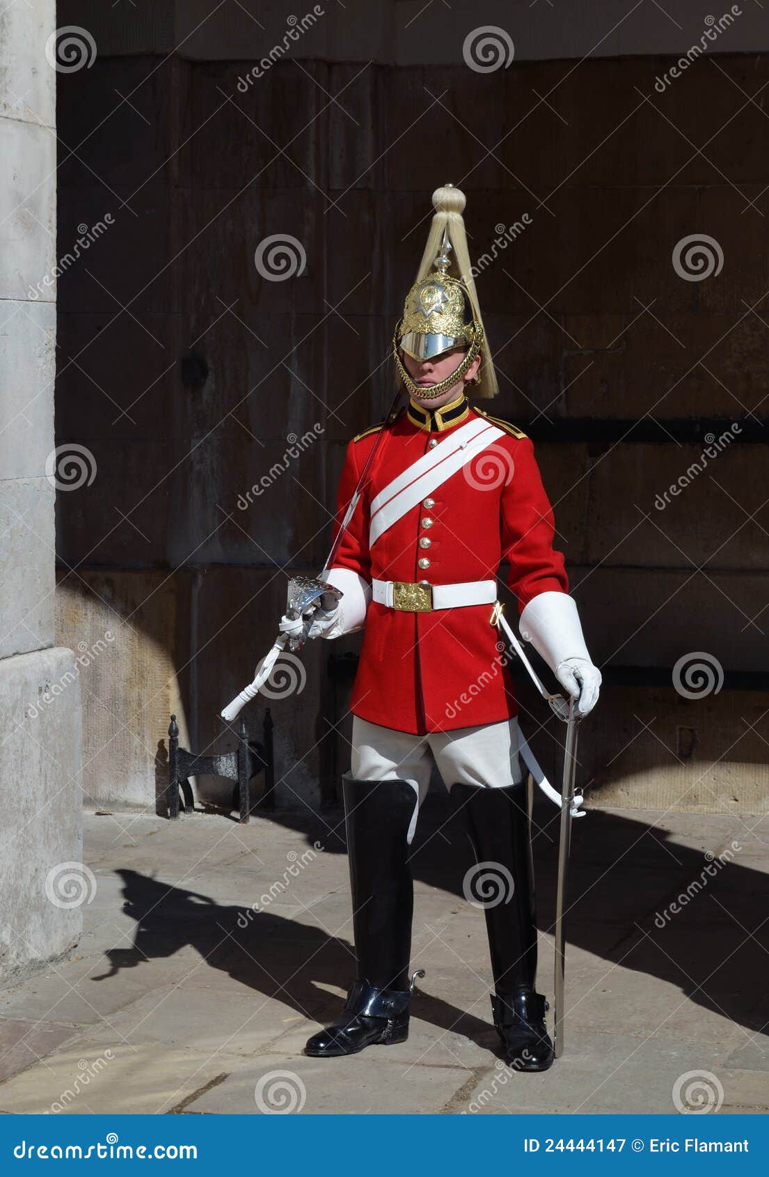 Cavalry White Guard Army Of General Yudenich In The Parade Of The ...