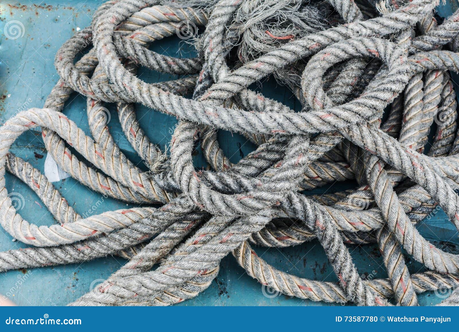 Queens Rope Rope with Beautiful Stock Photo - Image of instrument, hold ...