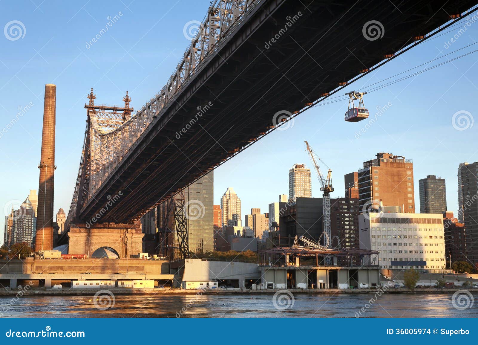 Queensboro Bro New York City Arkivfoto - Bild av exponera, historiskt ...