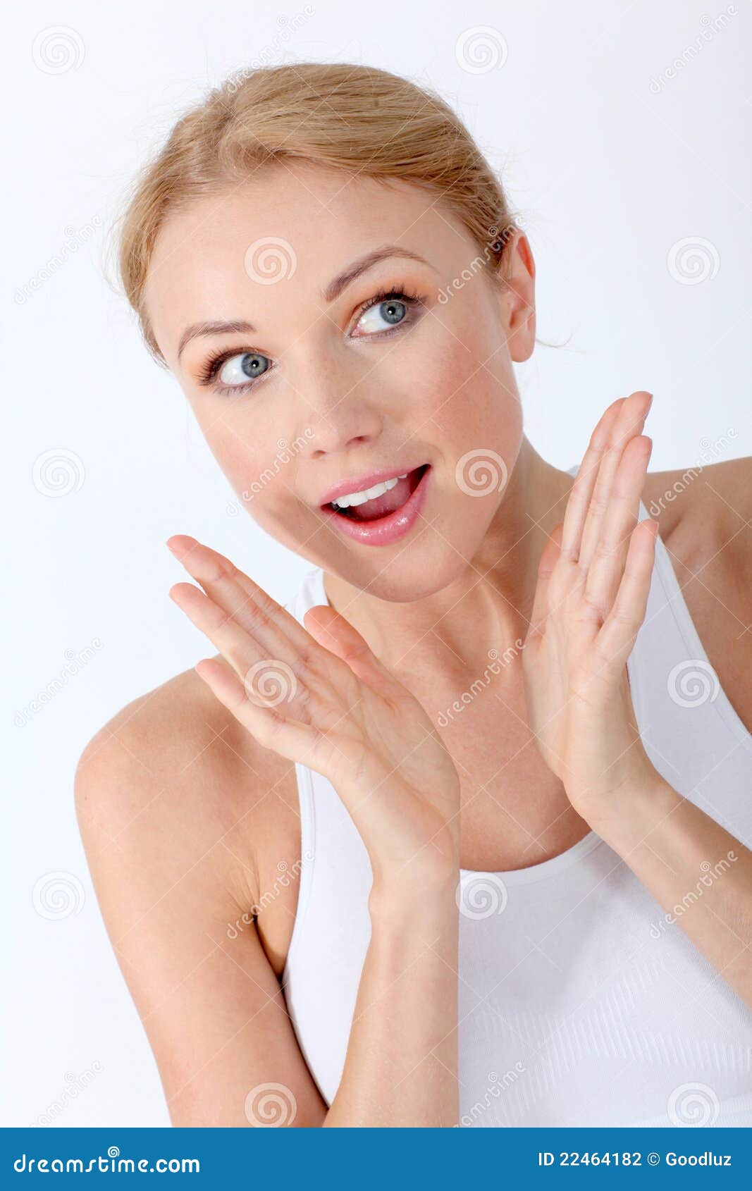 Quelle surprise photo stock. Image du verticale, attitude - 22464182