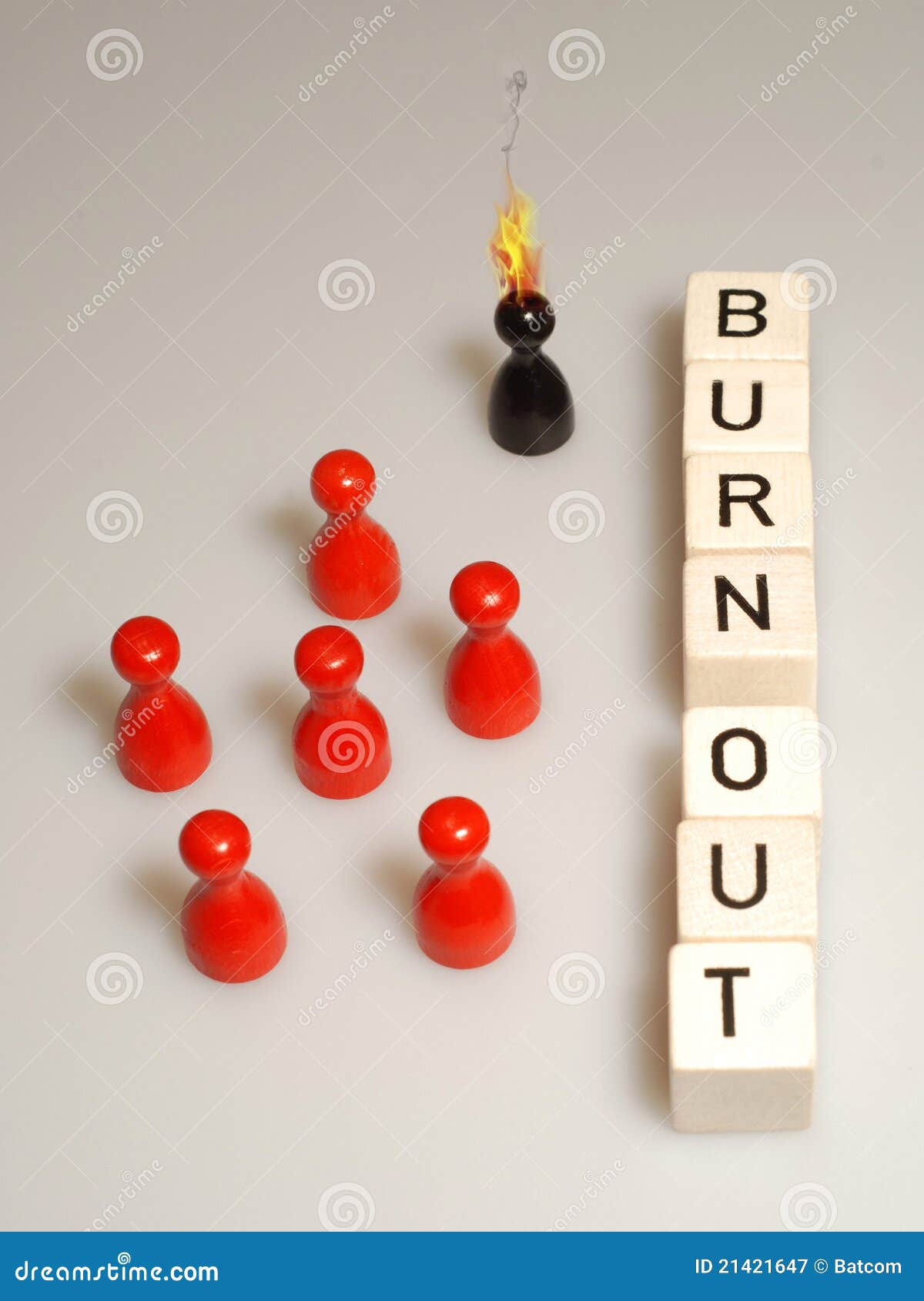 Queme imagen de archivo. Imagen de agotador, funcionamiento - 21421647