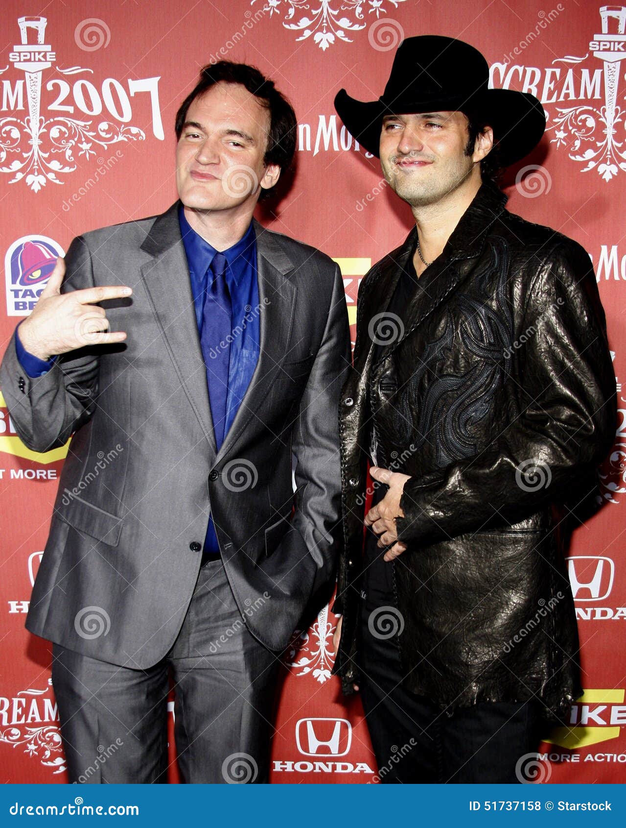 Quentin Tarantino Y Robert Rodriguez Foto de archivo editorial - Imagen ...