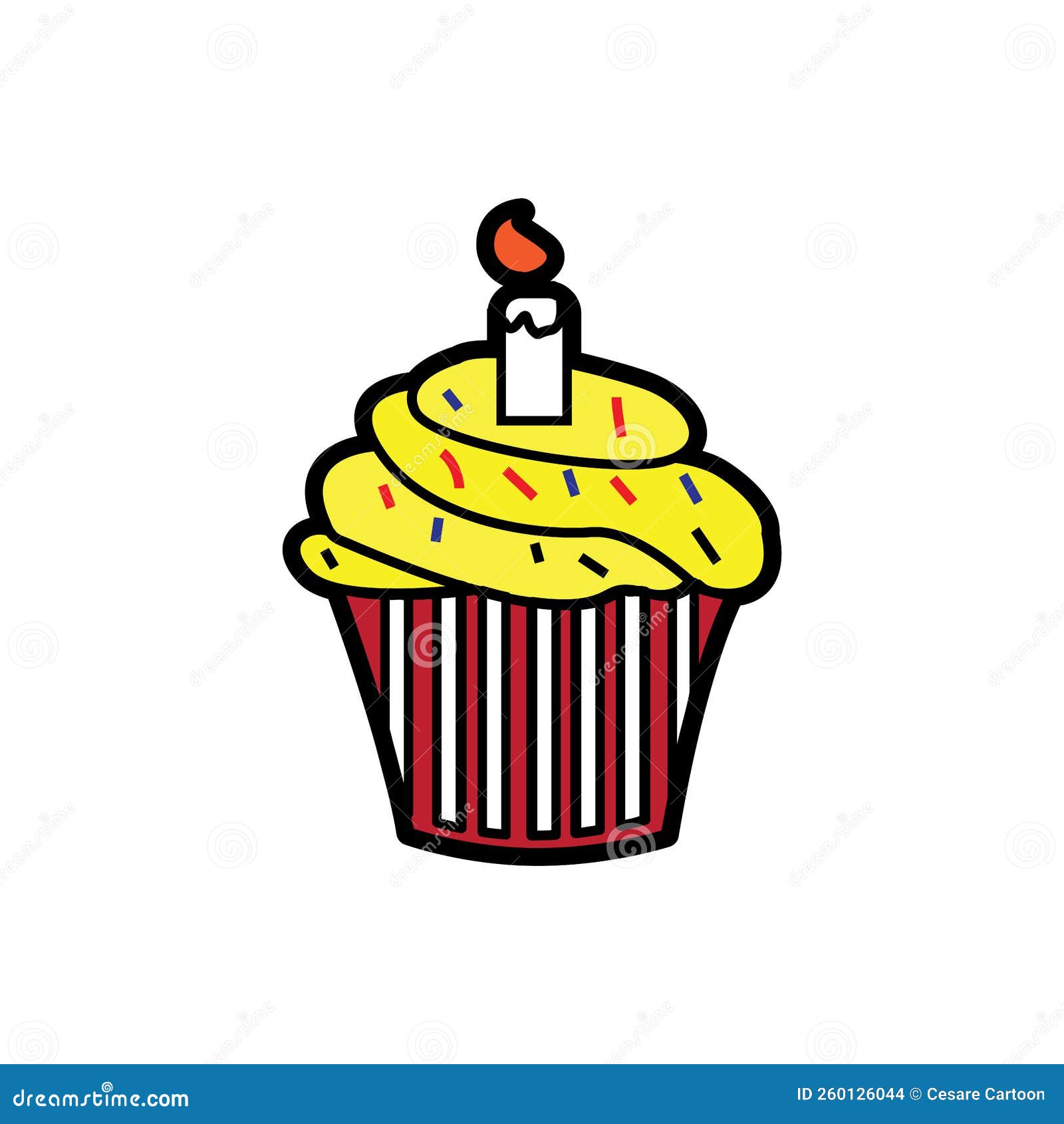 Quequitos De Dibujos Animados Ilustración del Vector - Ilustración de ...