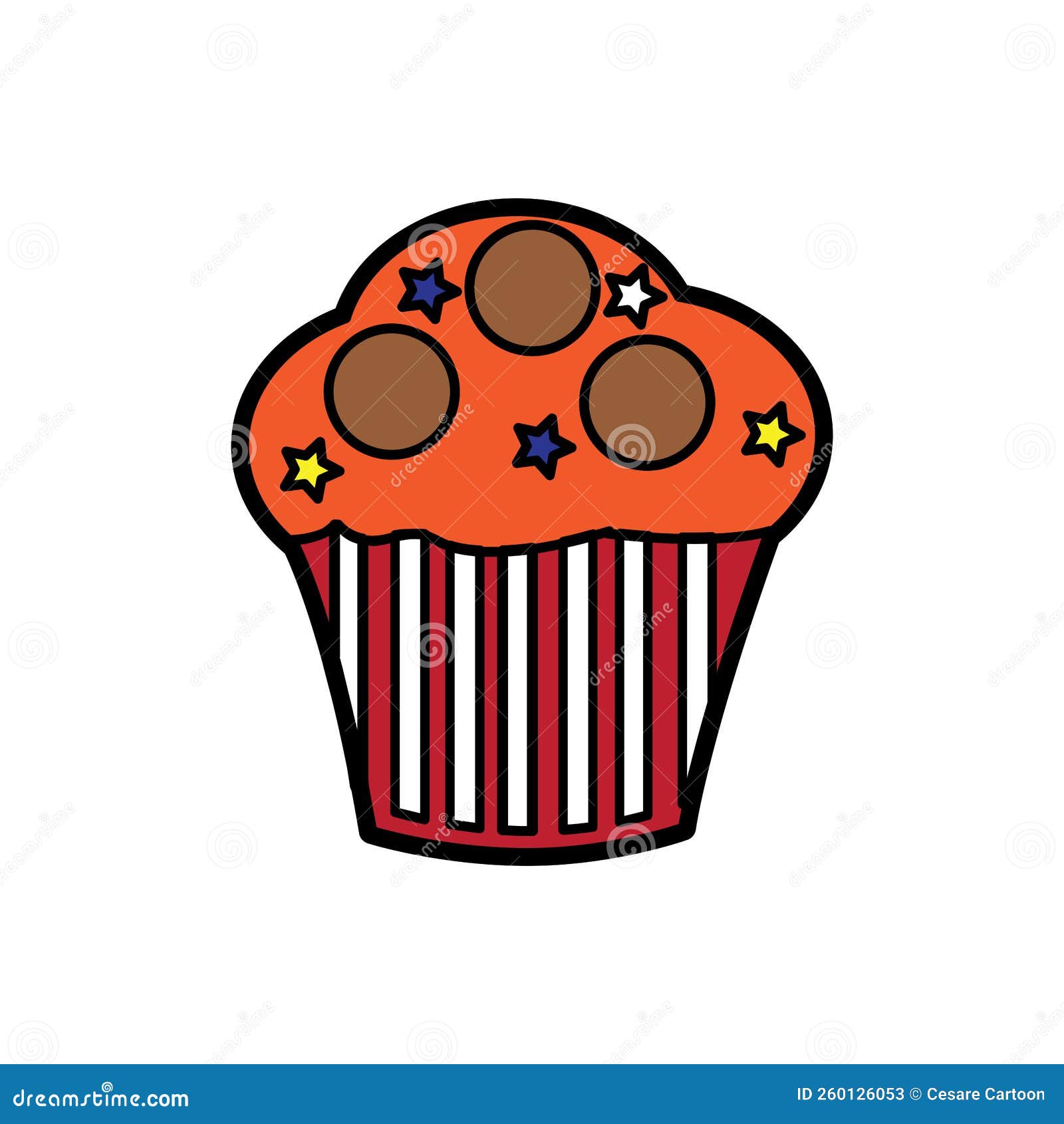 Quequitos De Dibujos Animados Ilustración del Vector - Ilustración de ...