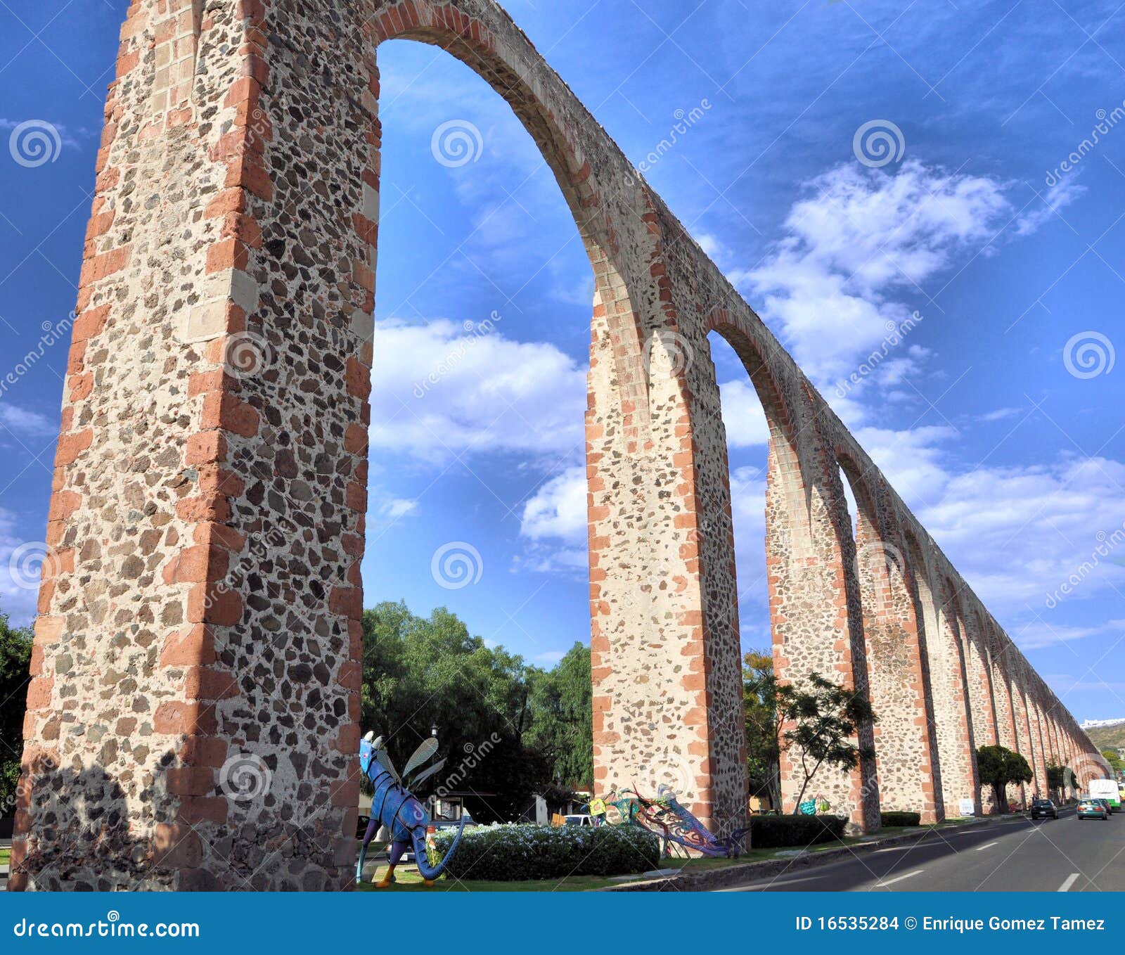 Queretaro Mexico stock photo. Image of gothic, archway - 16535284