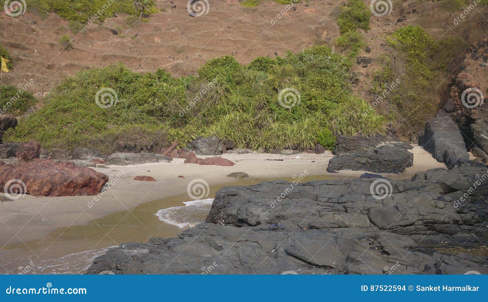 Querim Beach, Goa stock photo. Image of querim, india - 87522594