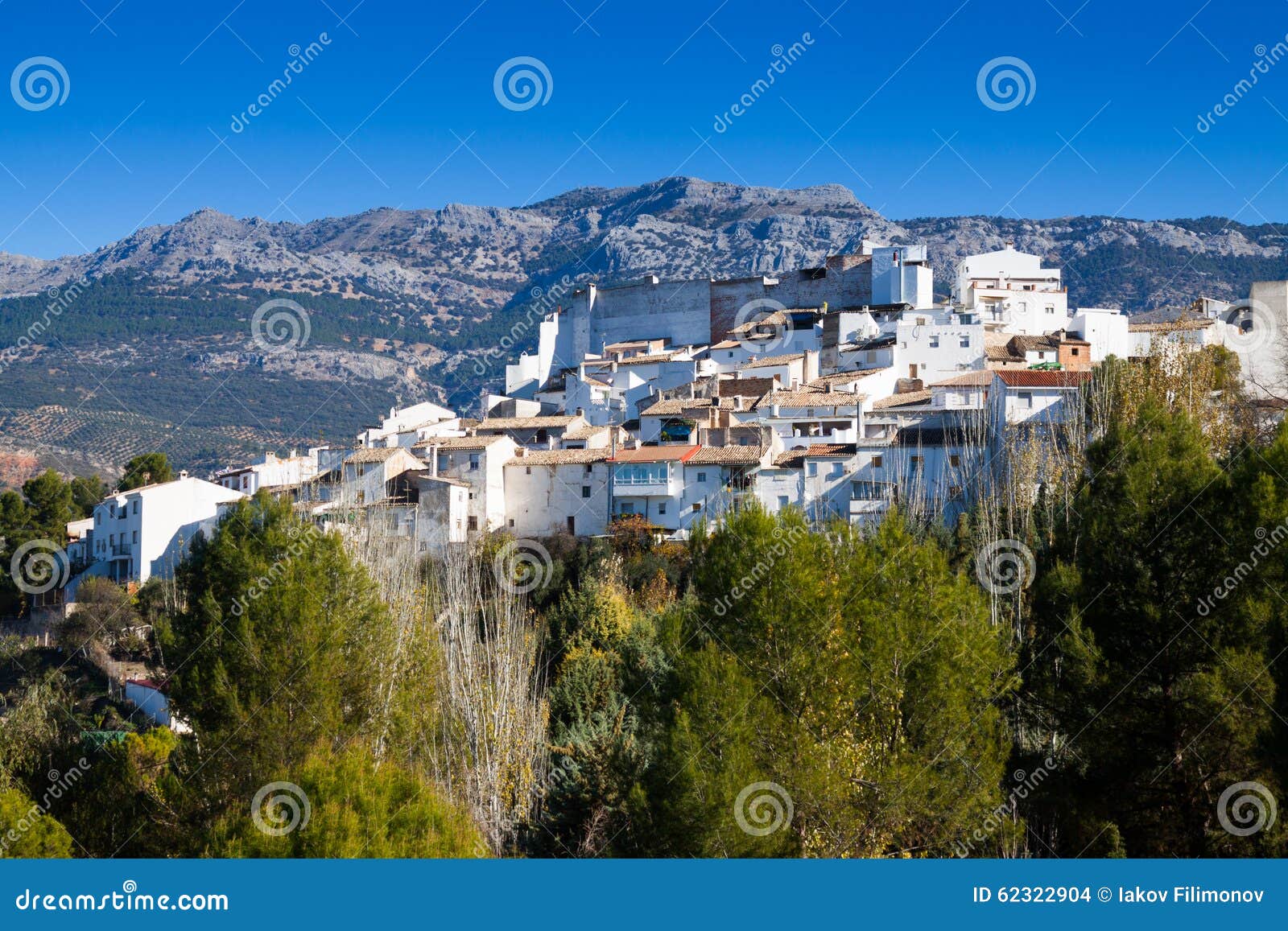 Quesada Town in Province of Jaen Stock Photo - Image of mountains ...