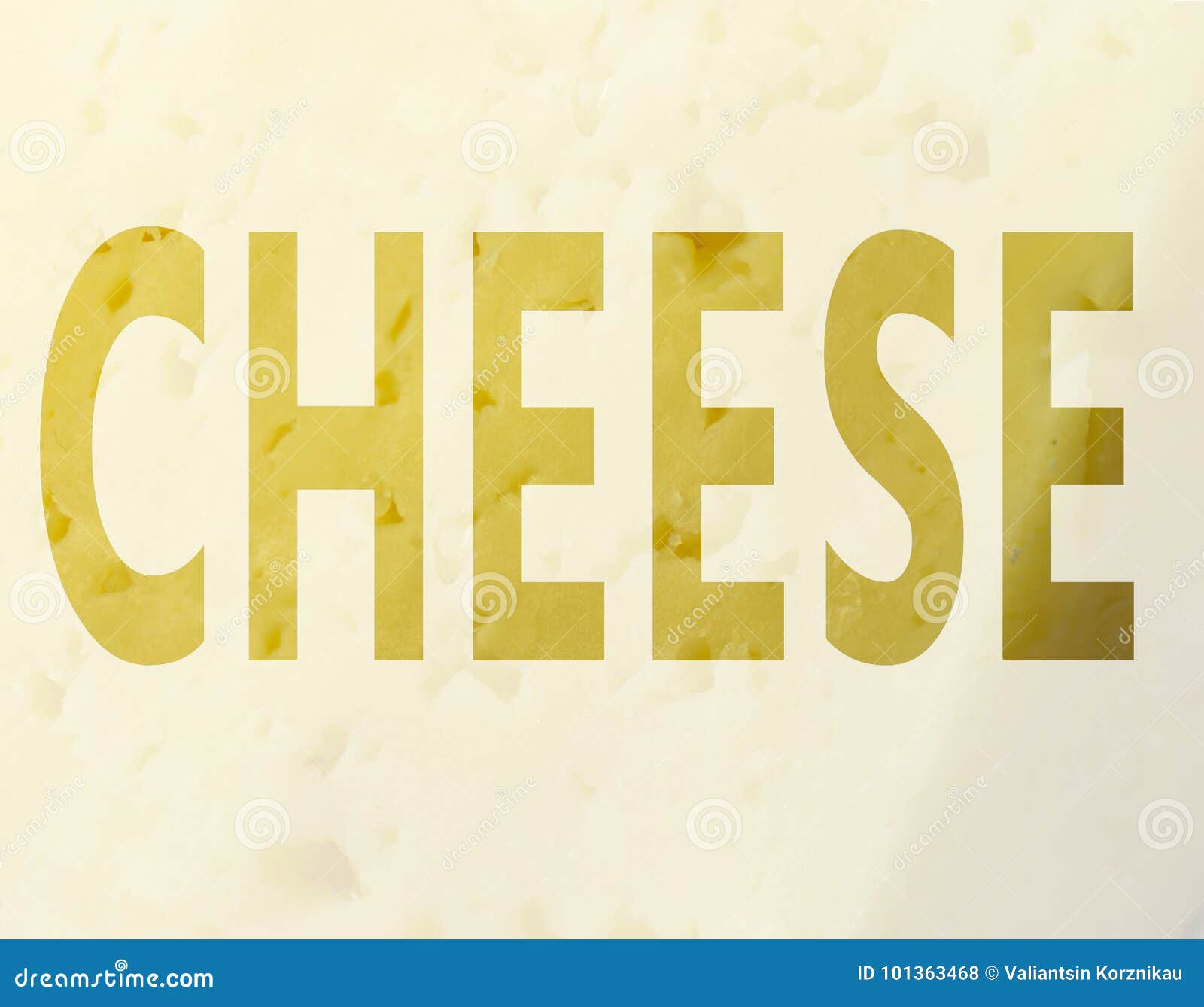 Queso de la palabra foto de archivo. Imagen de parmesano - 101363468