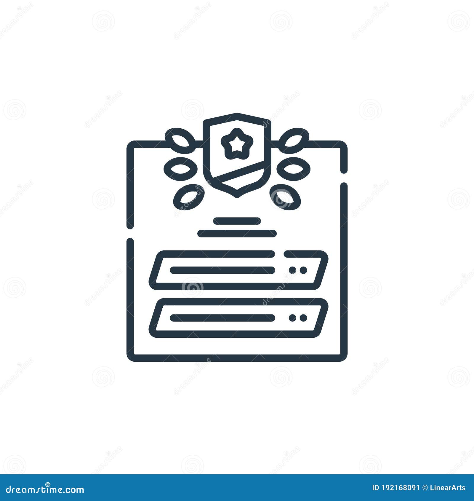 Quest Icon Vector from Esports Concept. Thin Line Illustration of Quest ...