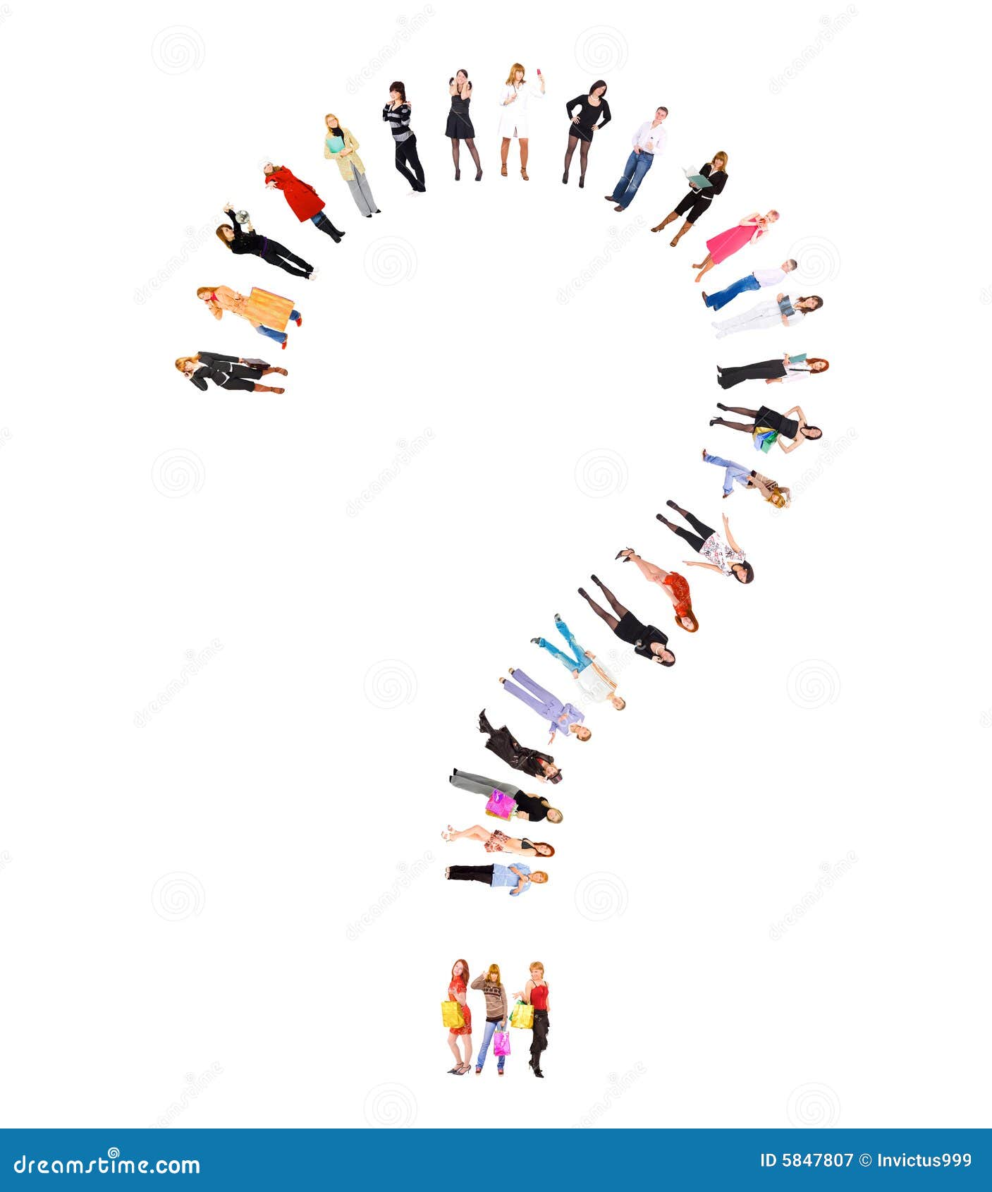 Question stock image. Image of friendship, group, connection - 5847807