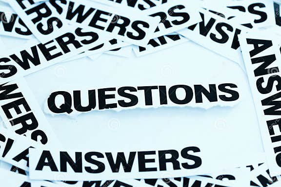 Question and answer stock photo. Image of black, help - 14136404