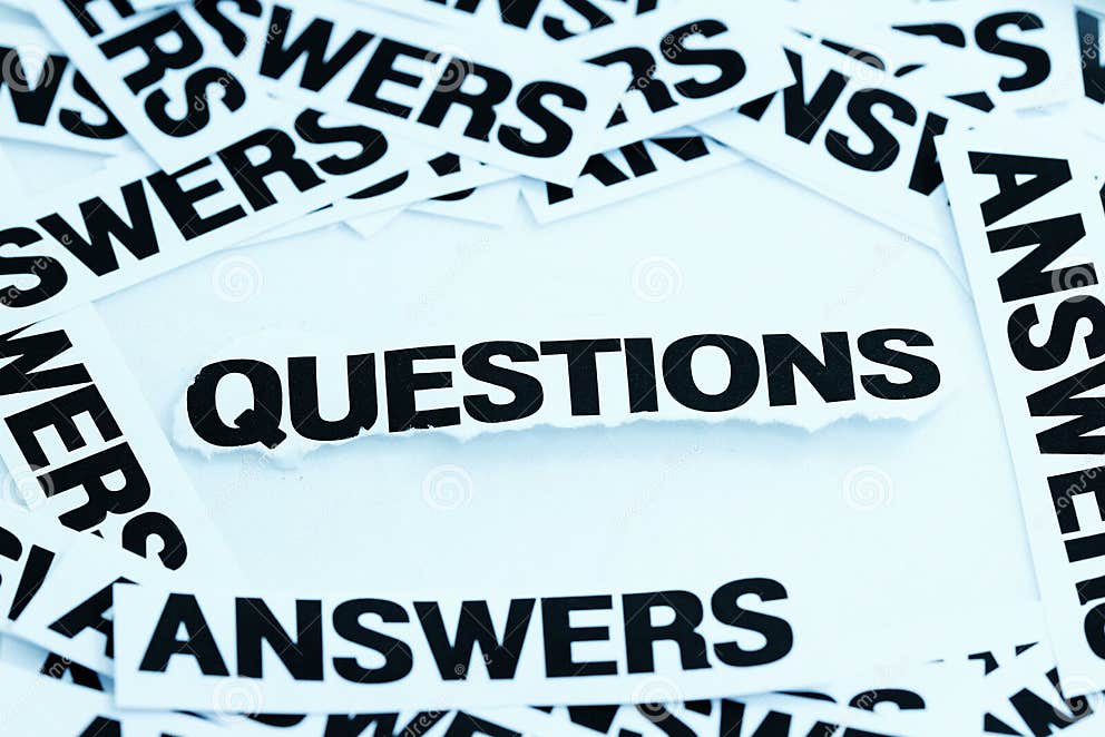 Question and answer stock photo. Image of black, help - 14136404