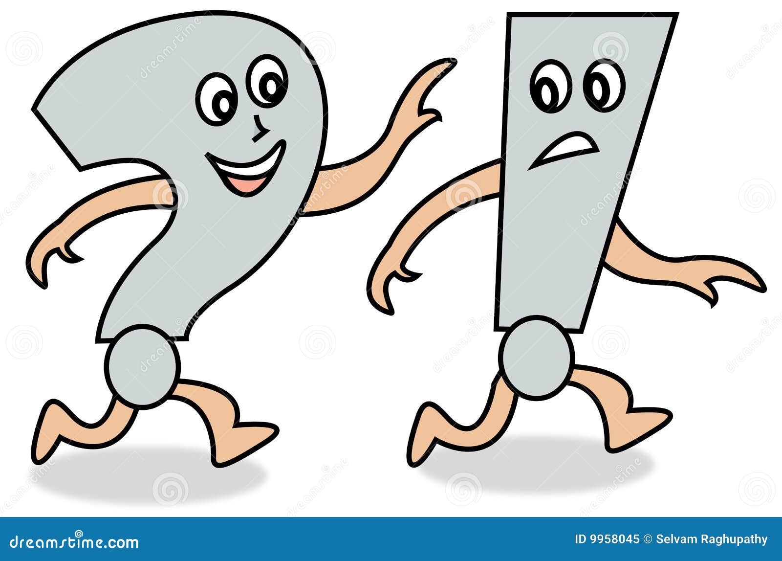 Question And Answer Cartoon