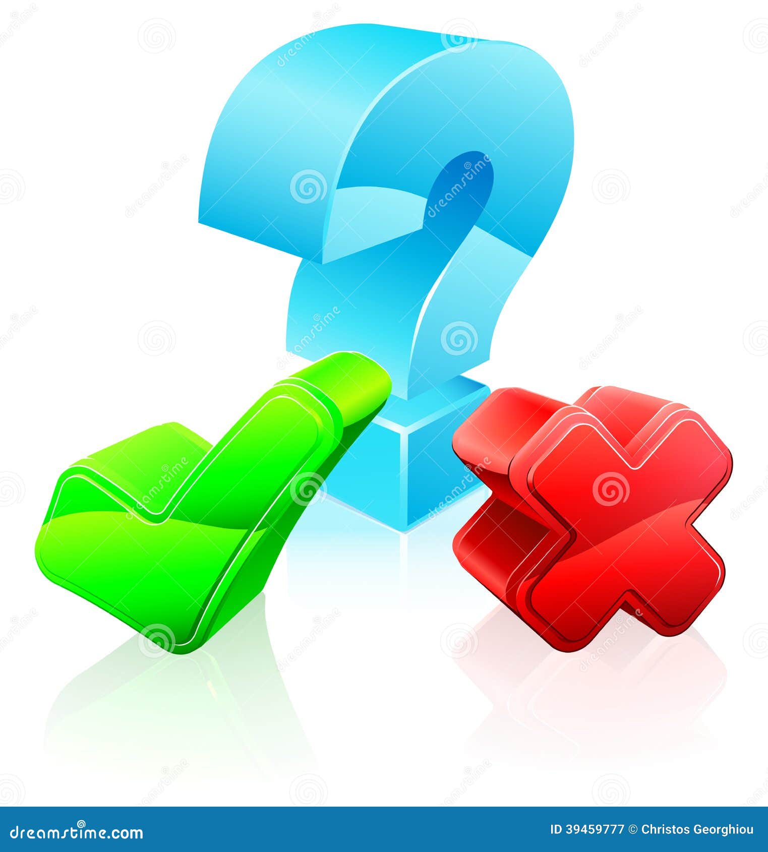 Question and Answer Concept Stock Vector - Illustration of cross, icon ...