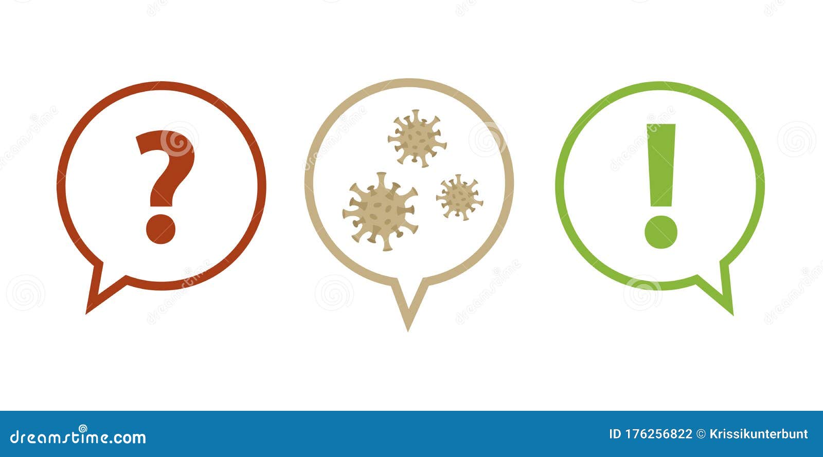 Question and Answer Faq Virus Info Graphic Stock Vector - Illustration ...