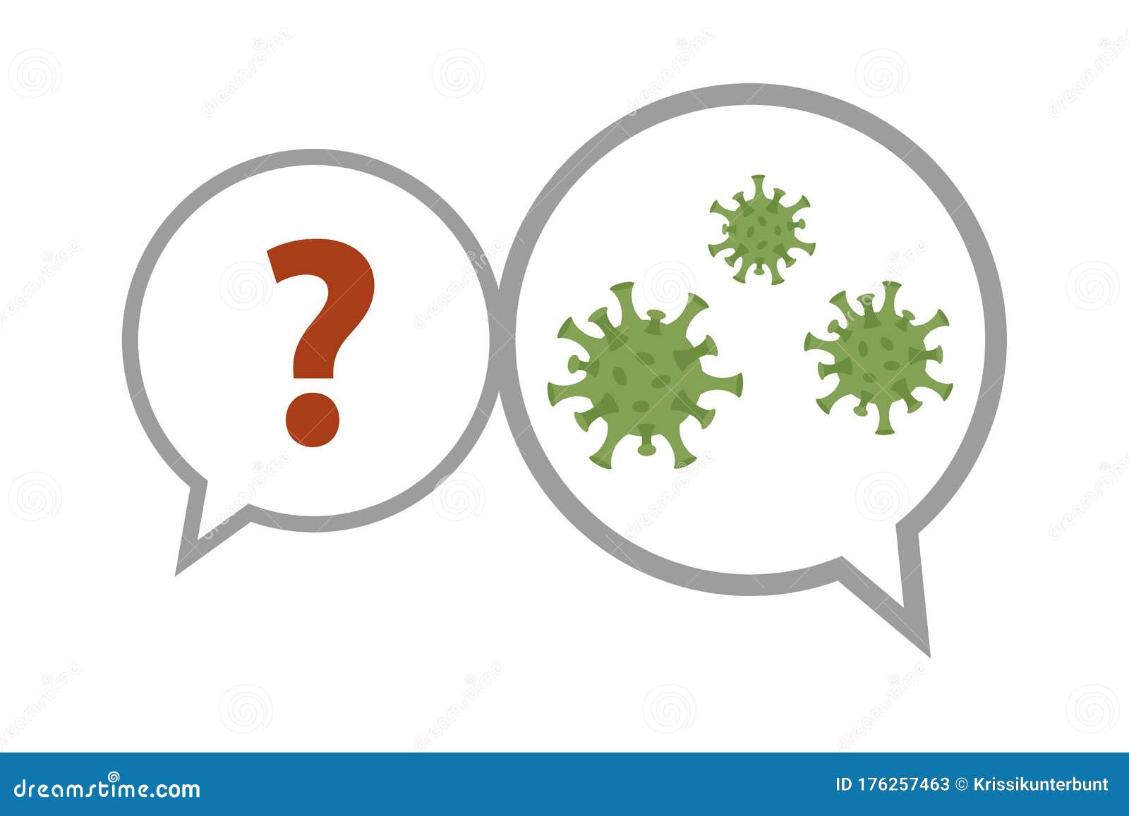 Question and Answer Faq Virus Info Graphic Stock Vector - Illustration ...