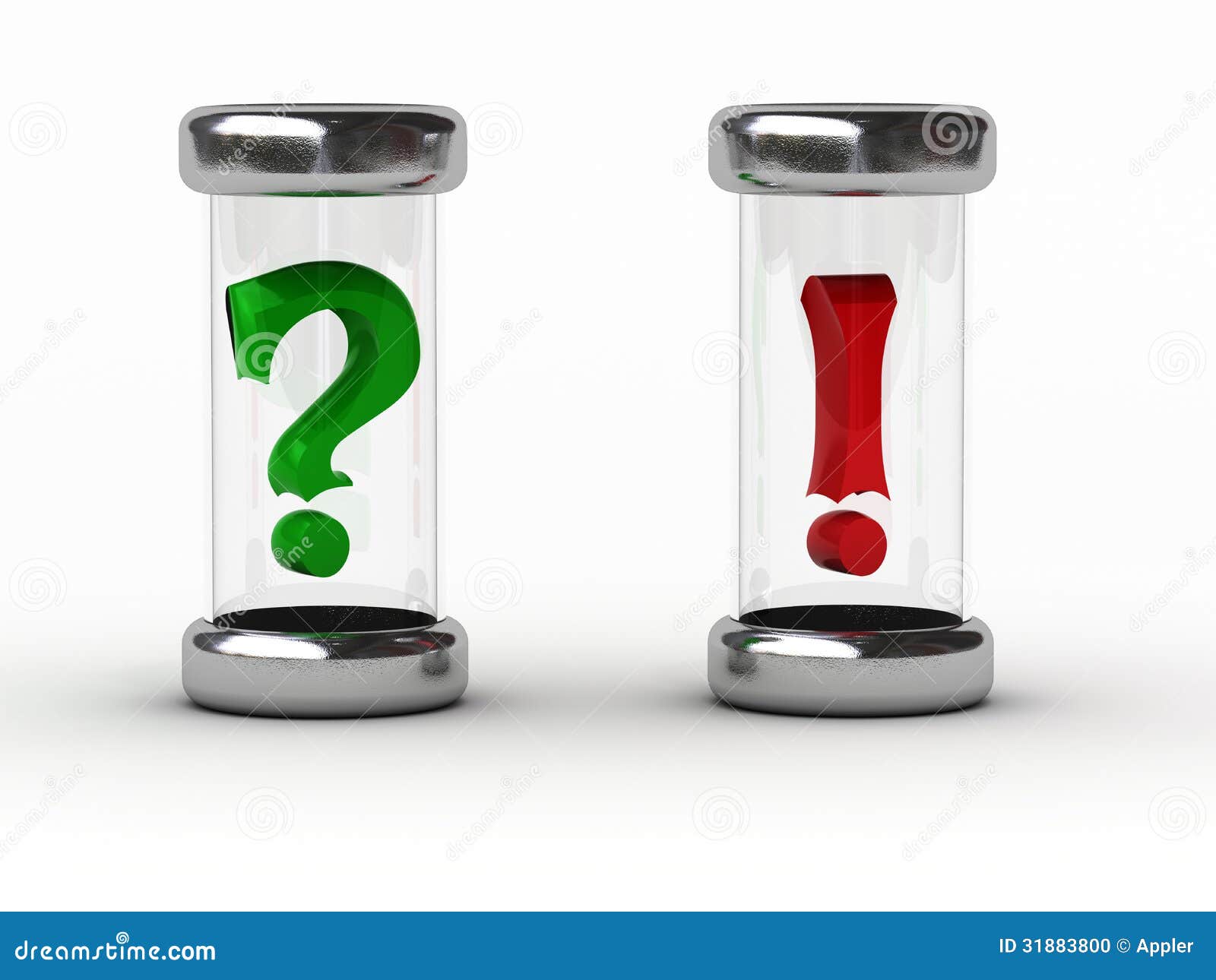 Question - Answer (green, Red) Stock Illustration - Illustration of ...