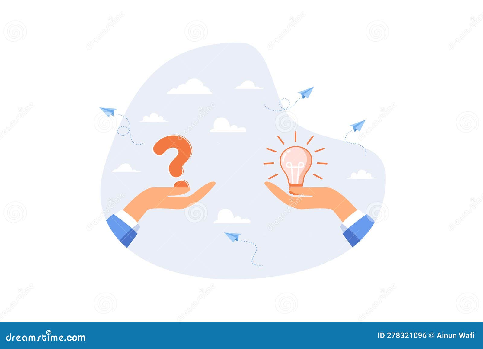 QUESTION And REPLY Antonyms Word Card, Opposites Concept. Flashcard For ...